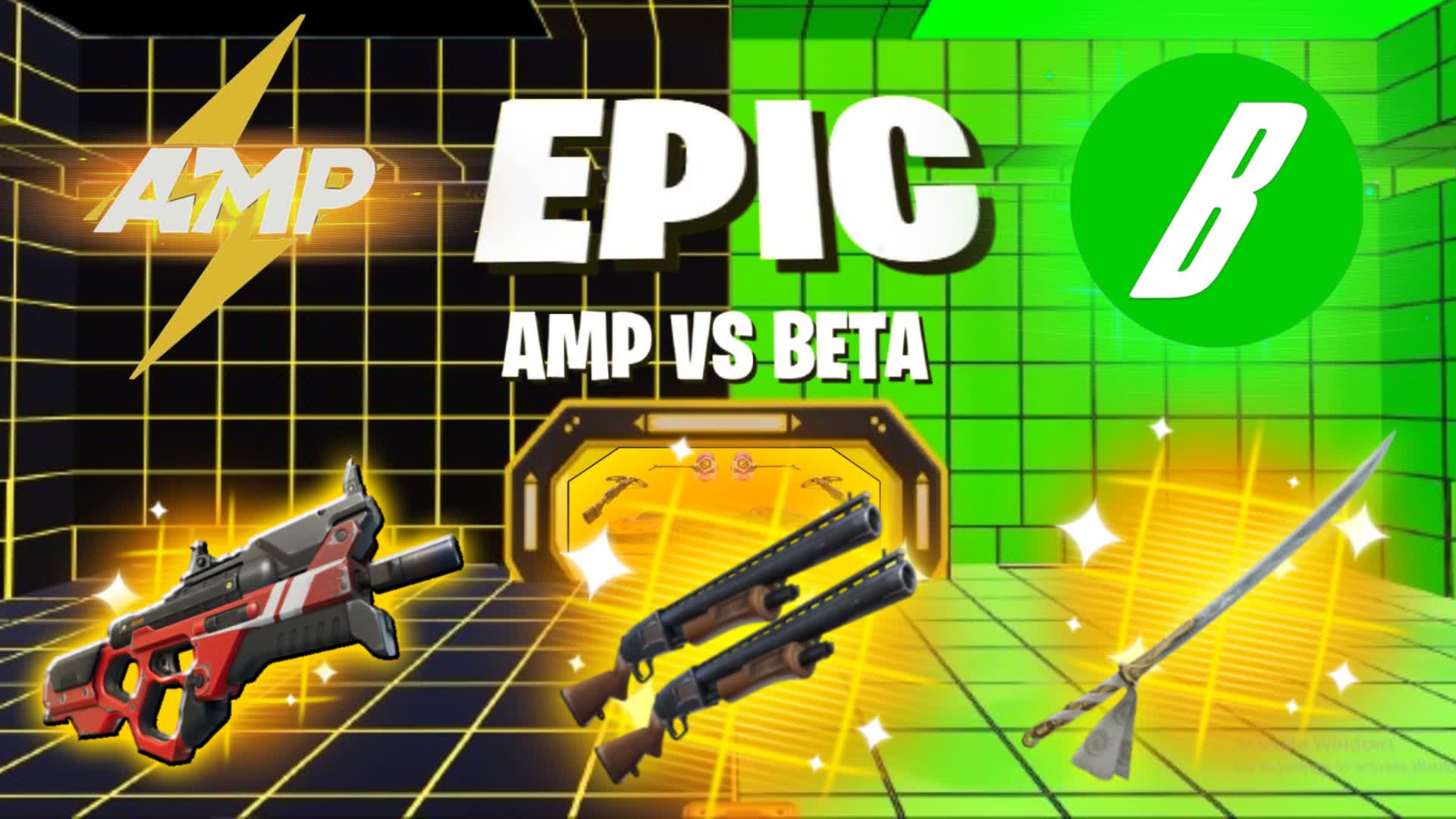 ⚫ AMP VS BETA 🟢 6412-4015-8230 by fraas - Fortnite Creative Map Code ...