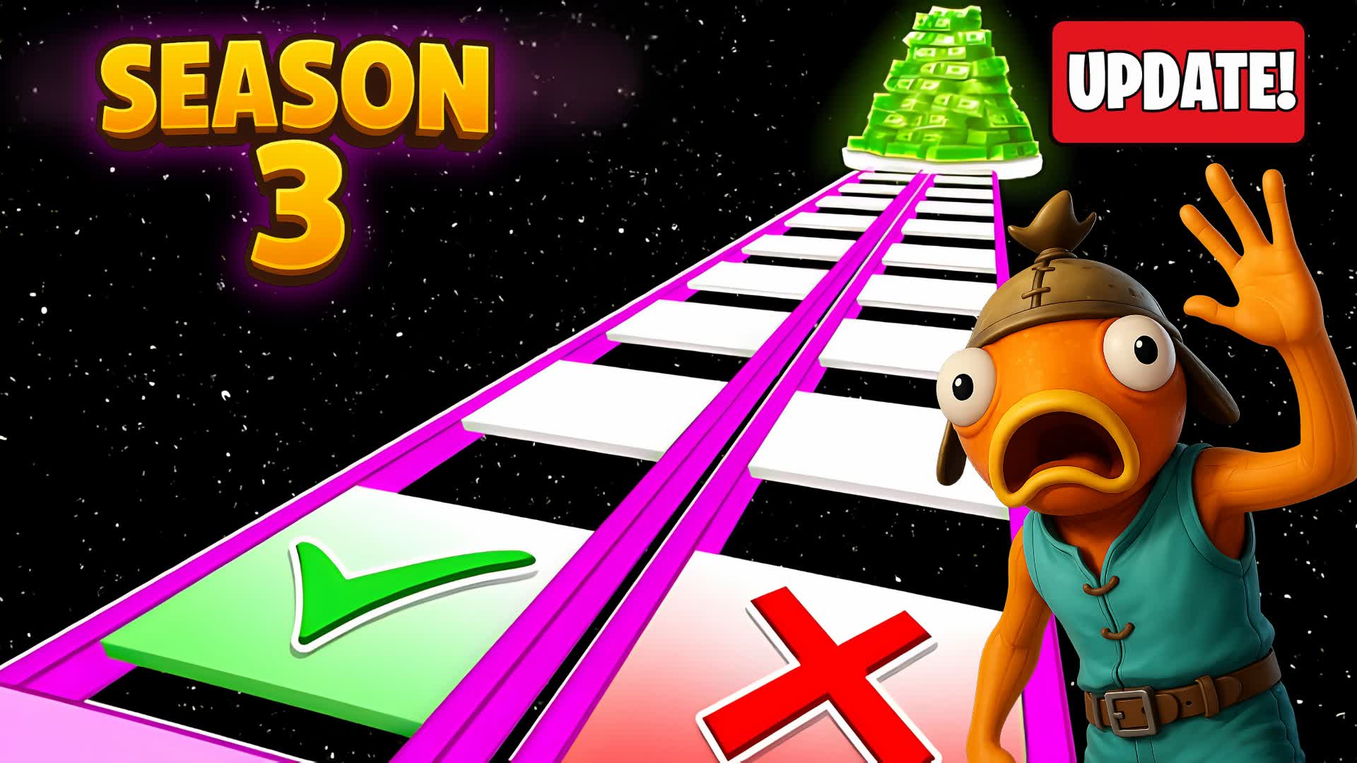 Impossible Glass Bridge 3🦑 1689-0106-6985 by luca7n - Fortnite Creative ...