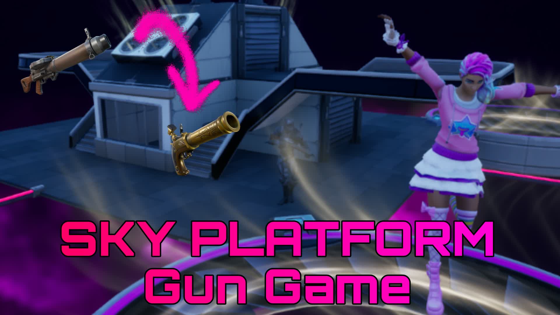 Sky Platform Gungame 7857-2728-5290 by murdercase - Fortnite Creative ...