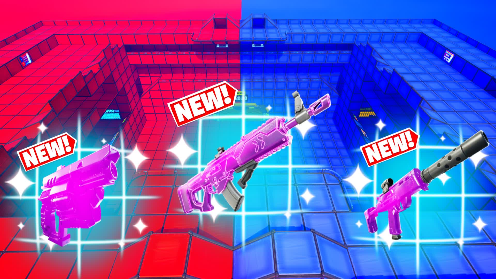 SUPER RED X BLUE 🔴🔵 4672-6416-1172 by zeon27 - Fortnite Creative Map ...