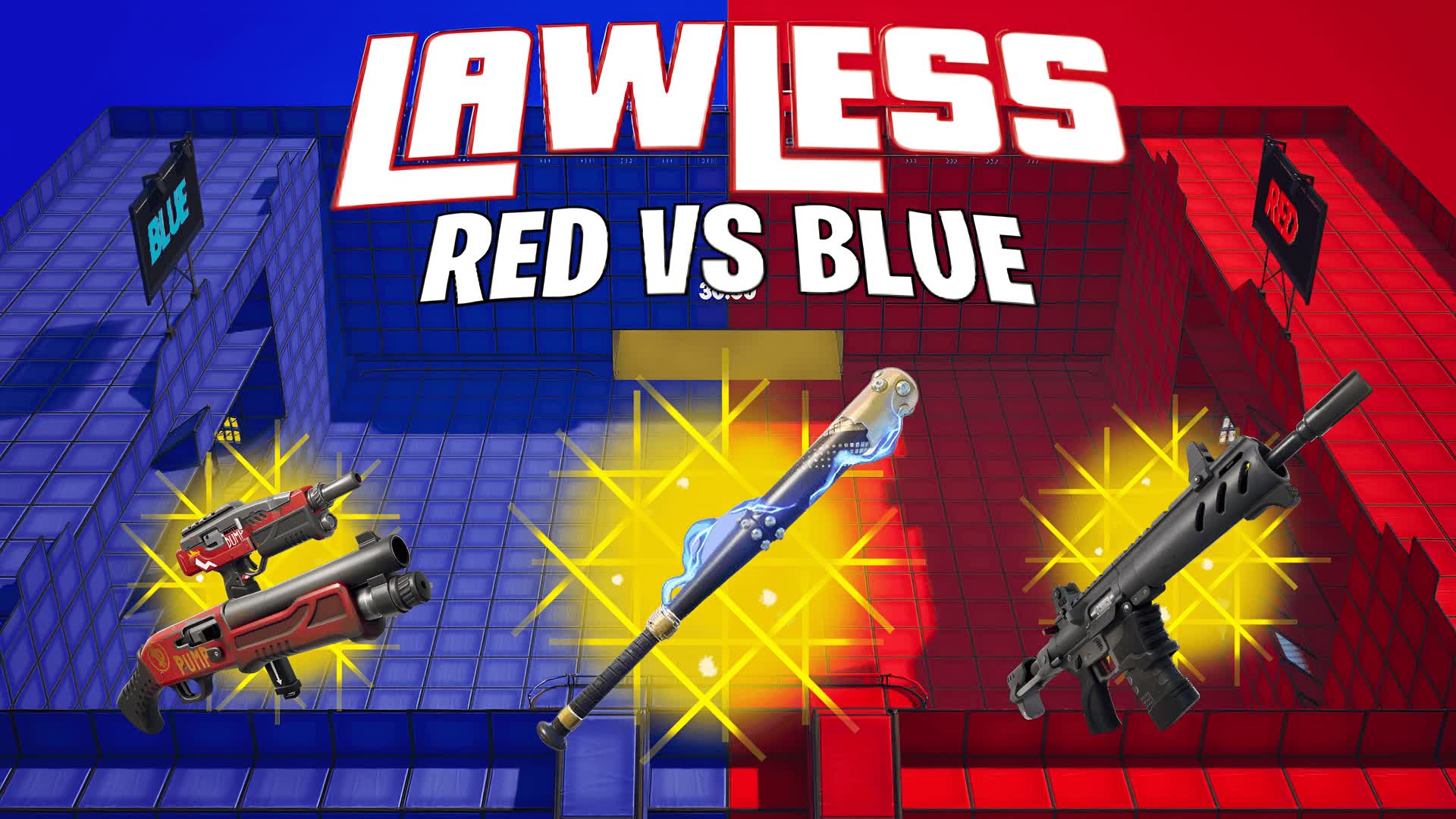 ULTIMATE LAWLESS RED VS BLUE 🚫 2711-7149-0063 by teca - Fortnite ...