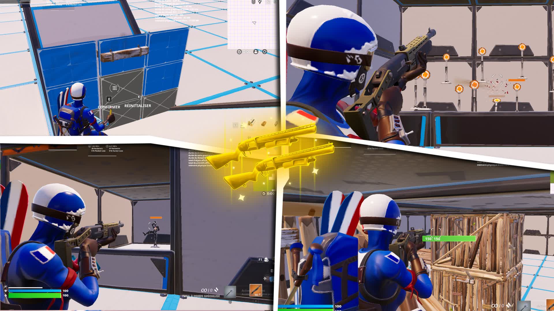 DOUBLE PUMP TRAINING - AIM / 1V1 6797-9229-5888 by toti - Fortnite Creative Map Code - Fortnite.GG