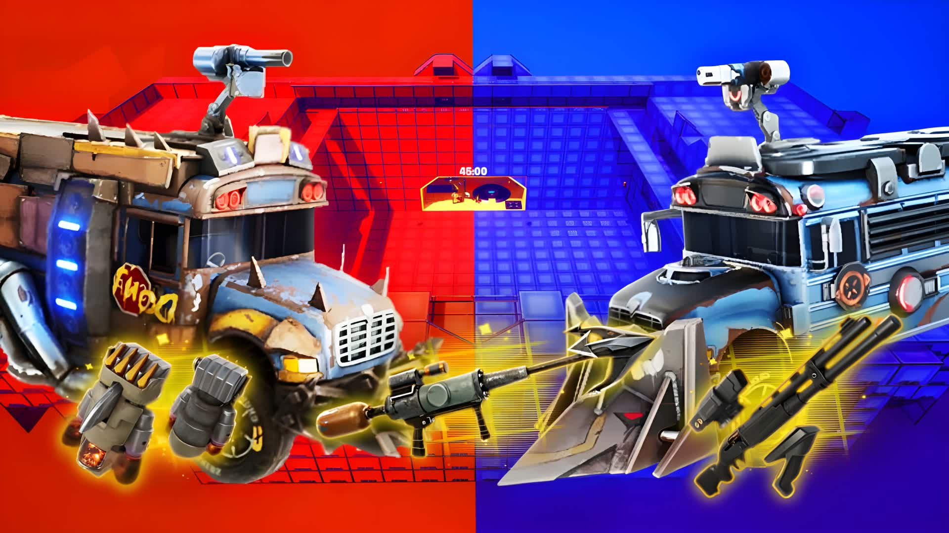 🛡️ ARMORED RED VS BLUE 🔴🔵 2823-8037-4538 by pitibanano - Fortnite ...