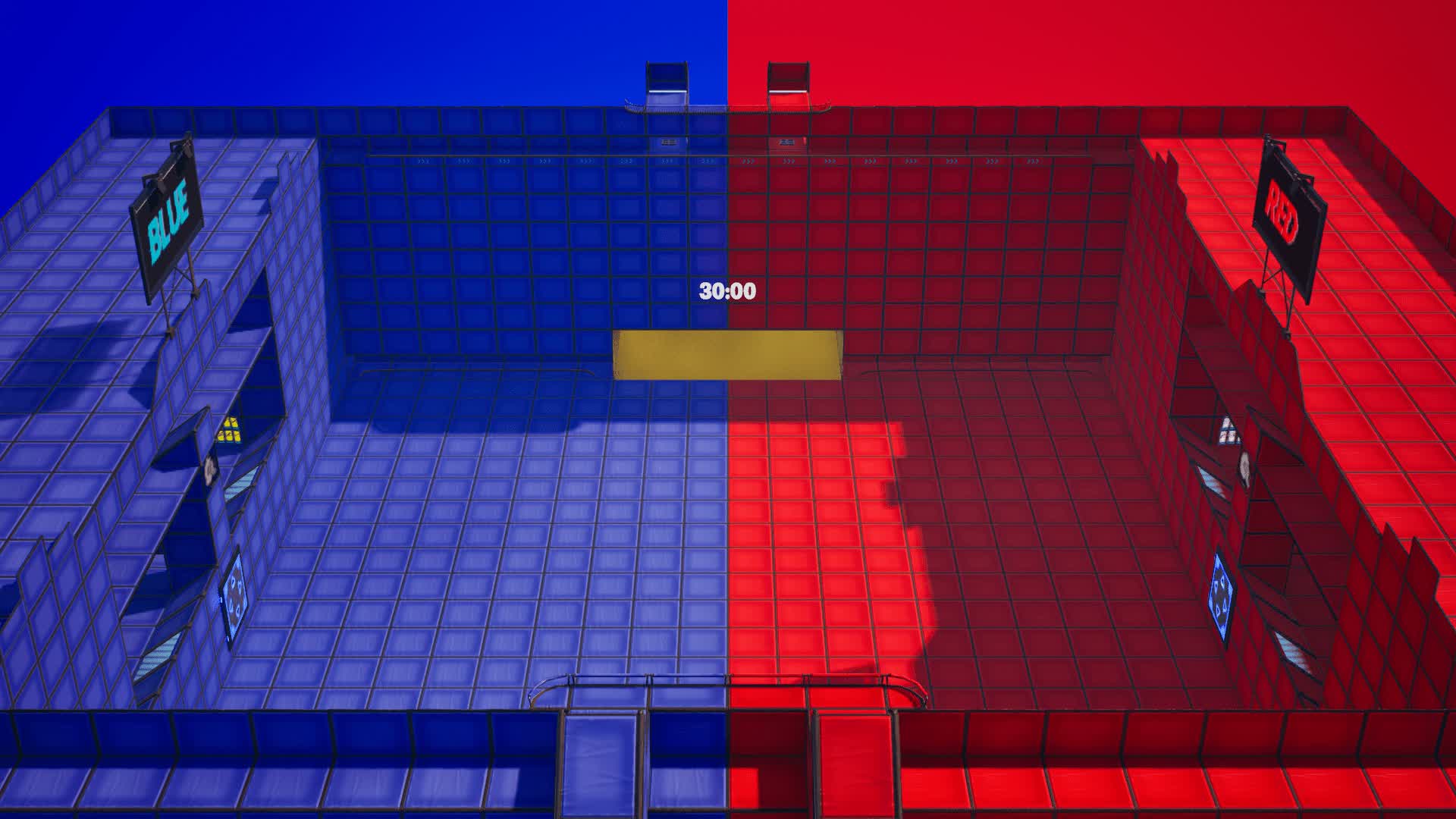 FUN RED VS BLUE 🔴🔵 4185-1771-2380 by kempo - Fortnite Creative Map Code ...