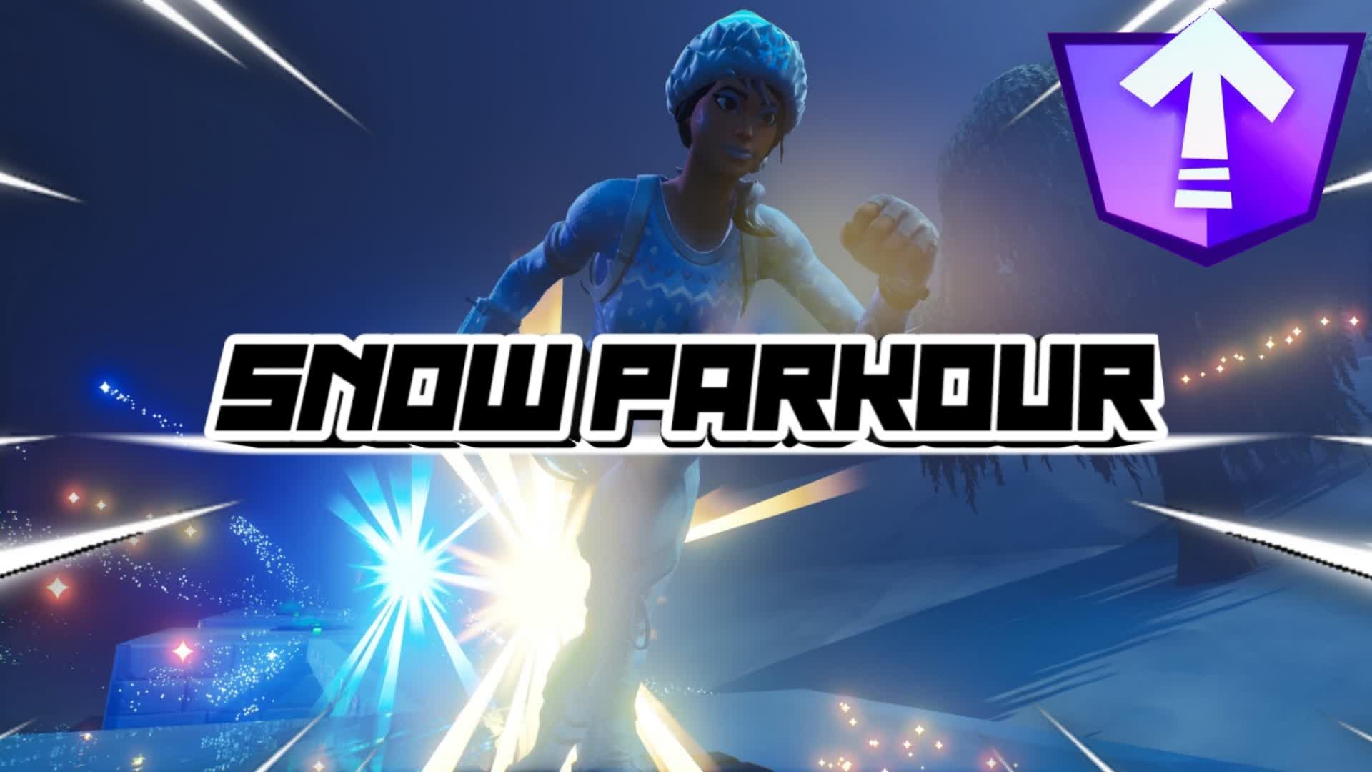 snow parkour 50 level easy 0486-9689-4116 by hosxel - Fortnite Creative ...