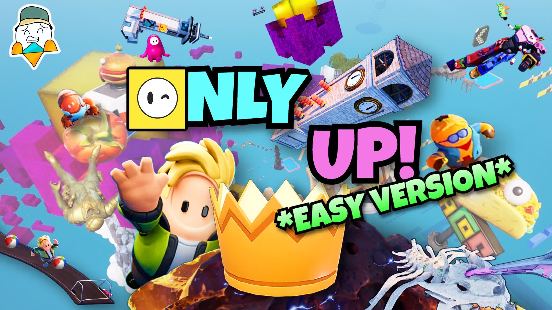 OnlyUp FallGuys!⭐*EASY VERSION* 1881-7852-0889 by partik7r - Fortnite ...