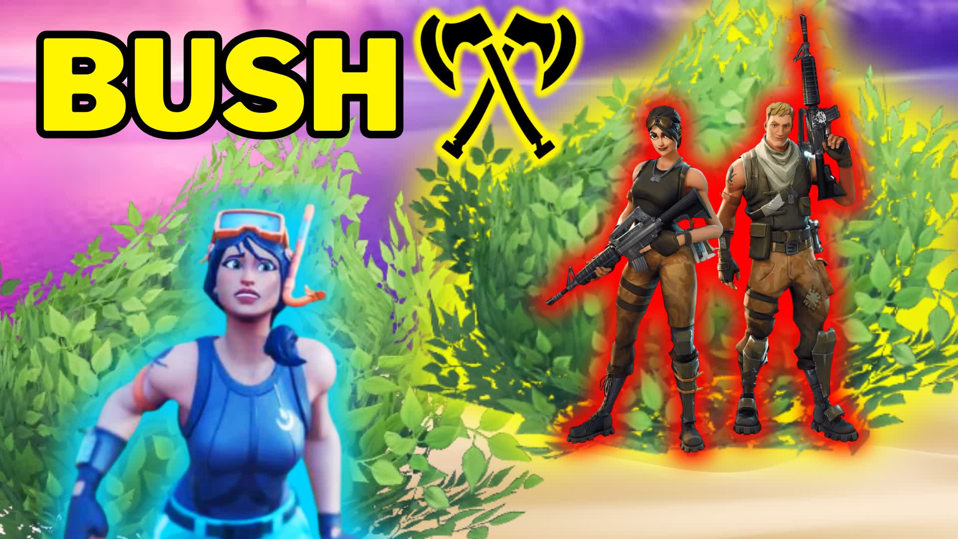 🌳 BUSH vs BUSH 🌳 6790-9342-5011 by fnh0 - Fortnite Creative Map Code ...