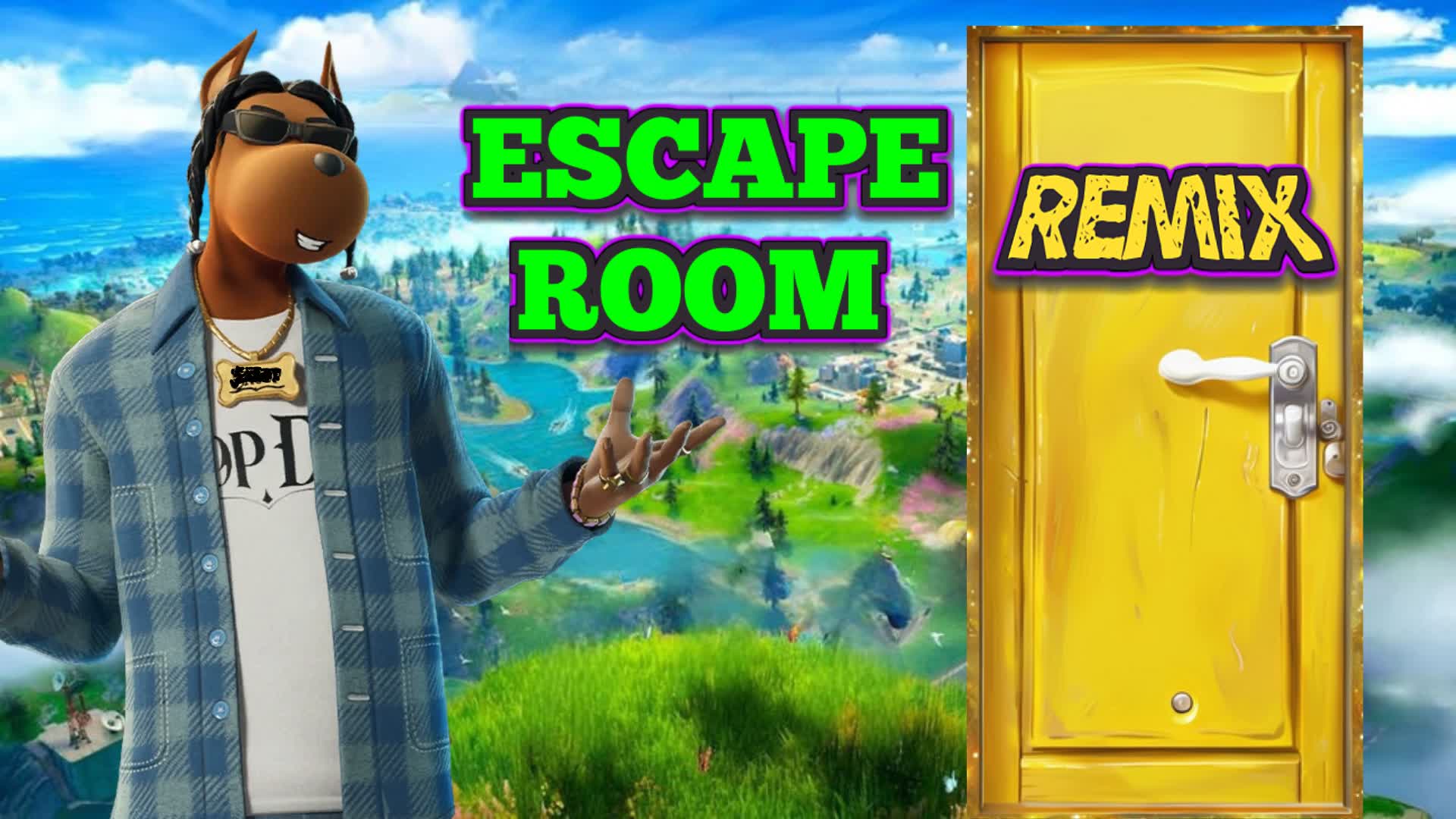 REMIX ESCAPE ROOM 7631-4233-1527 by goodluckstudios - Fortnite Creative Map Code - Fortnite.GG