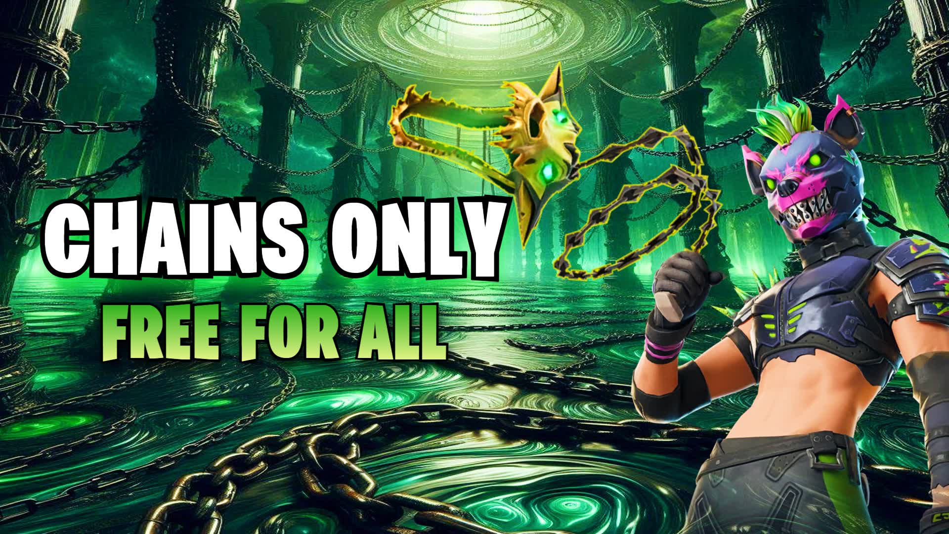 CHAINS ONLY FFA🔗 8694-0585-3052 by el3ktro - Fortnite