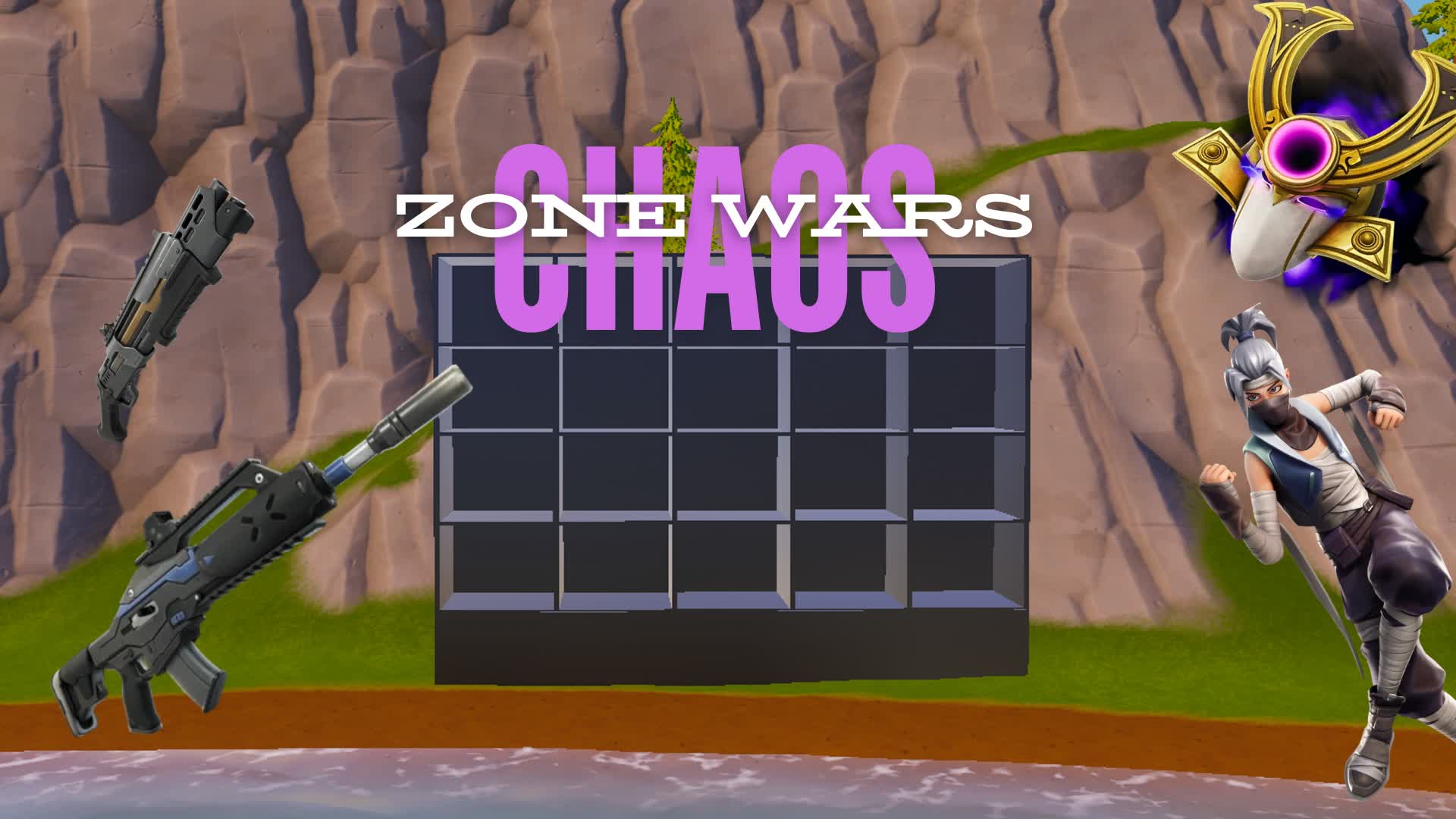 Chaos Zone Wars 20 Player 9233-2440-0749 by chaoslego2010 - Fortnite