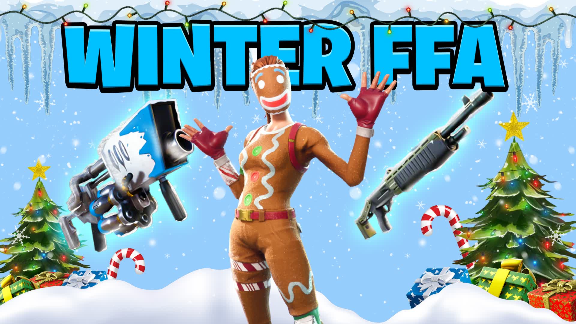 Snowy PIT - free for all 🎅 1864-9019-2595 by tunafn - Fortnite
