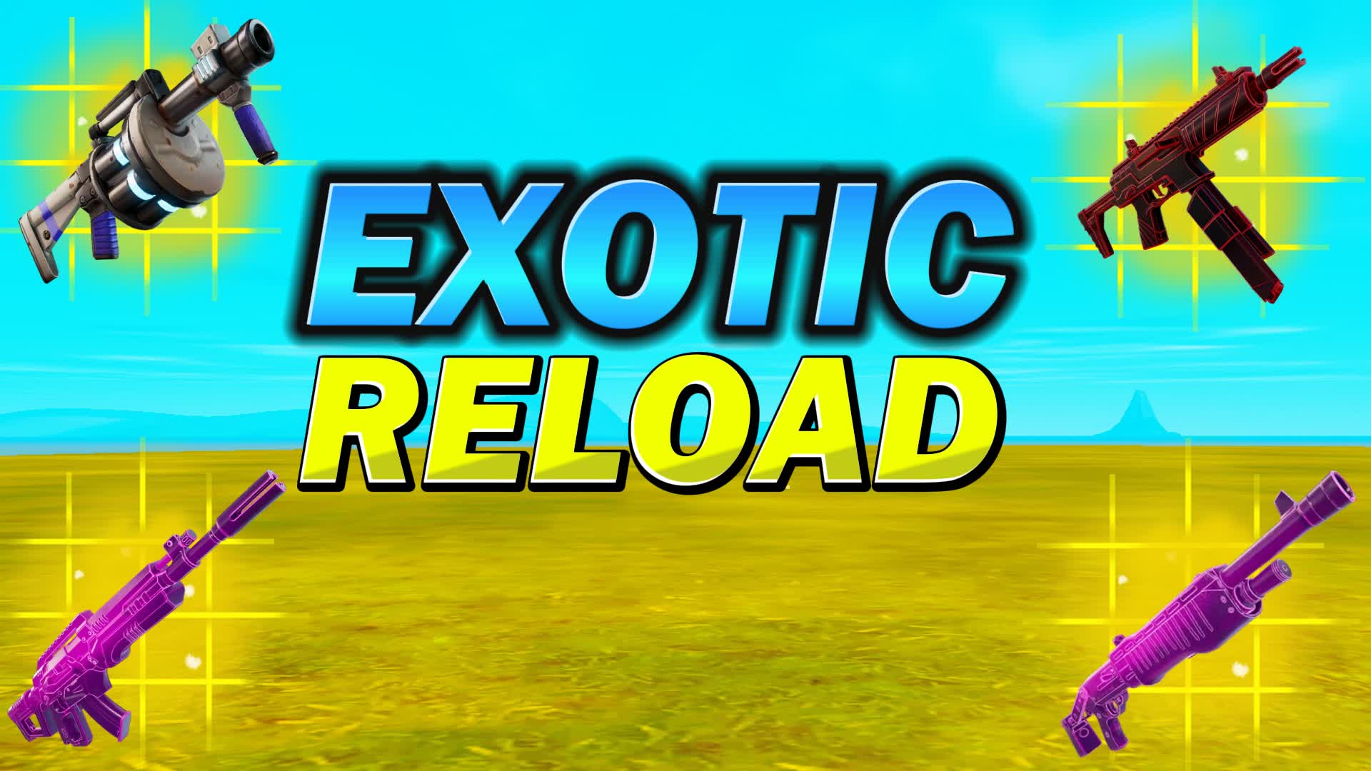 1v1v1 EXOTIC REALISTIC PVP RELOAD FFA 8695-8626-8151 by jayjon - Fortnite