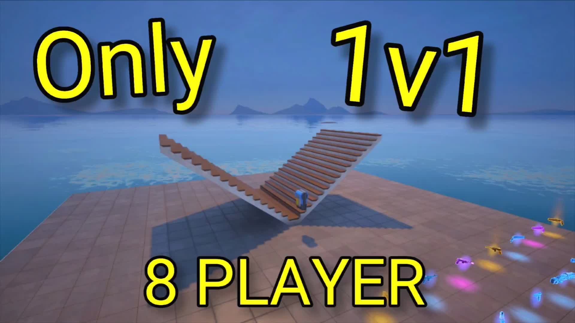 Only 1v1 iaw (8 PLAYER) 1994-0212-9567 by iaw - Fortnite Creative Map Code - Fortnite.GG
