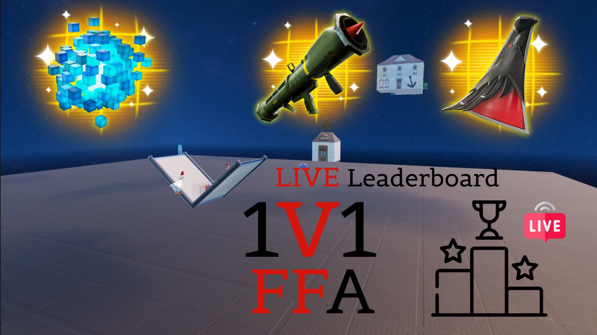 Smooth 1V1 Build Fights عاركني بالبناء 6460-9875-6250 by mralvin - Fortnite Creative Map Code ...