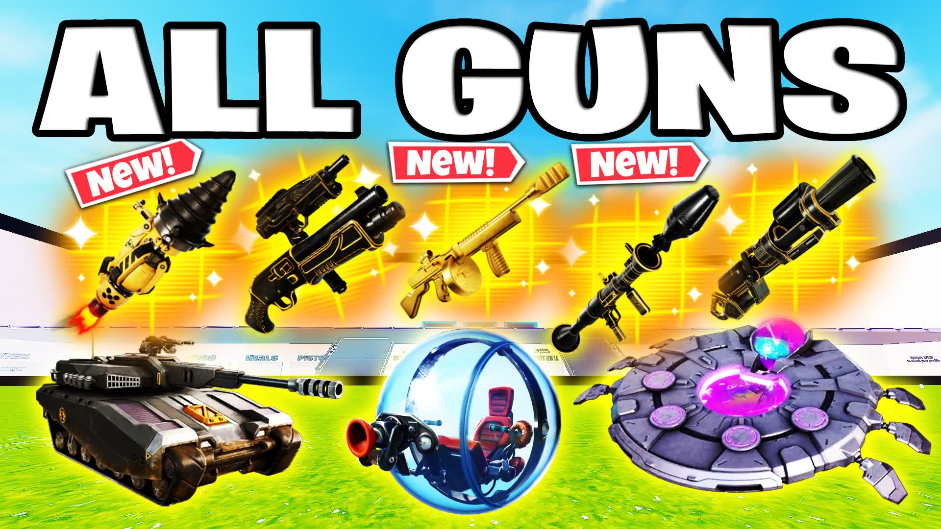 ALL MYTHICS - FREE FOR ALL 3217-0940-9779 von abstics – Fortnite