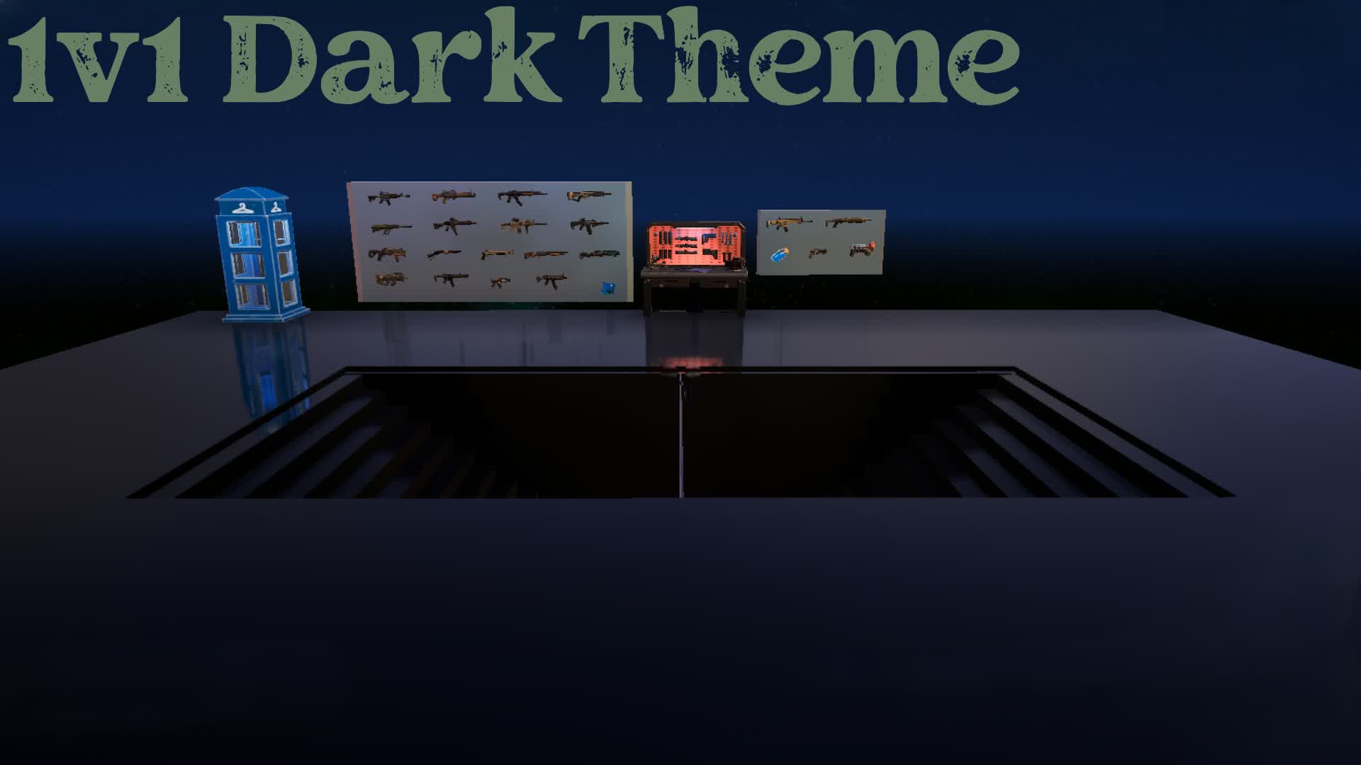 1v1 Dark Theme 1871-6799-7337 by r.sniper - Fortnite Creative Map Code ...