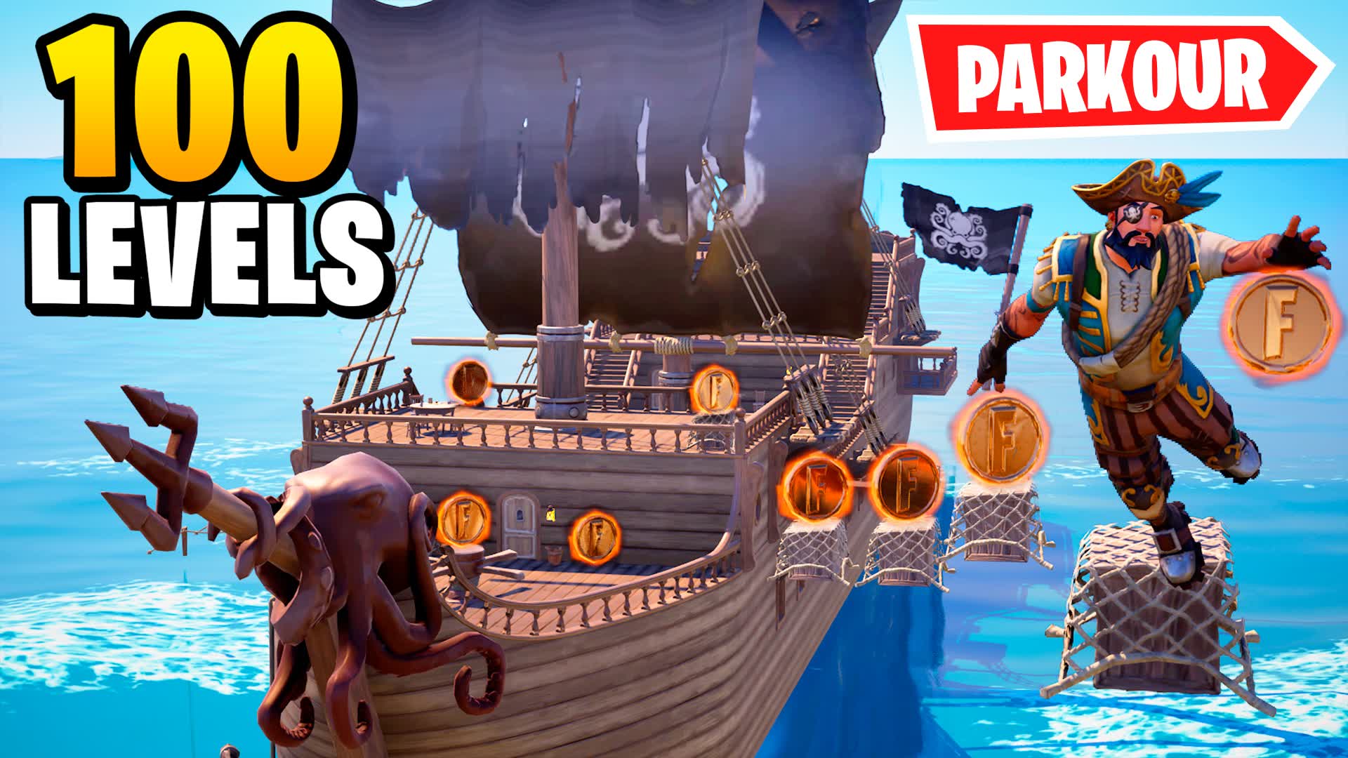 🏴‍☠️Deathrun 100 Levels Pirates🏴‍☠️ 2961-5422-0219 by jhowwillian ...
