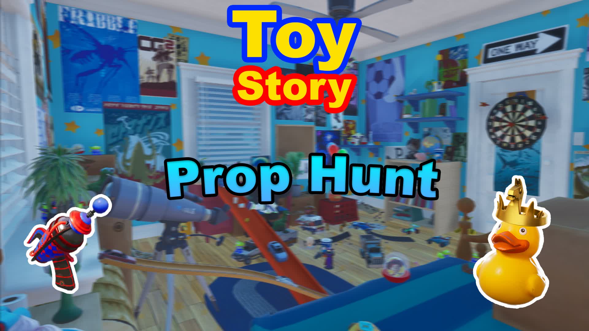 Toy Story Prop Hunt 🧸🎈 0039-7554-1803 by zfaithful - Fortnite Creative ...