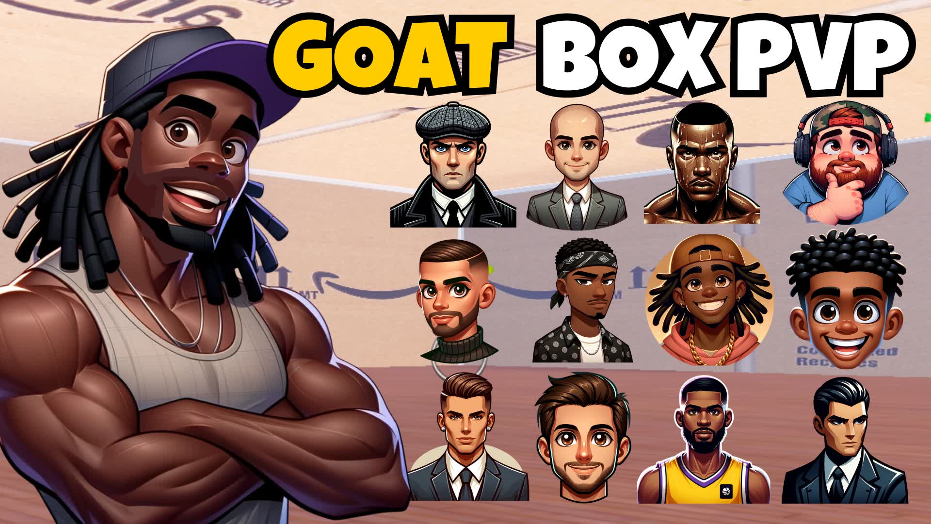 🐐GOAT BOX PVP📦 4244-3442-4744 by mxsyi - Fortnite