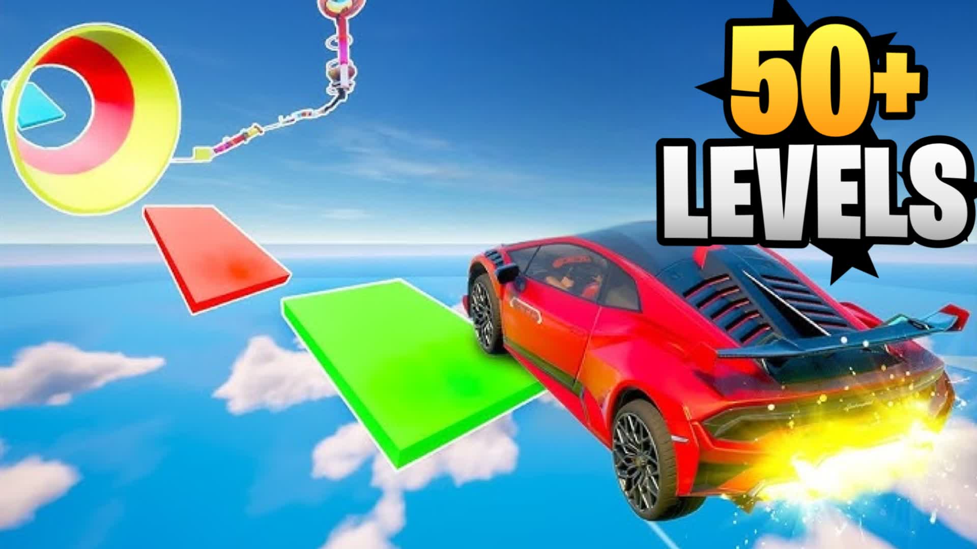 CAR PARKOUR CHALLENGE OBBY 50+ 4419-0047-7539 by pdgames - Fortnite Creative Map Code - Fortnite.GG