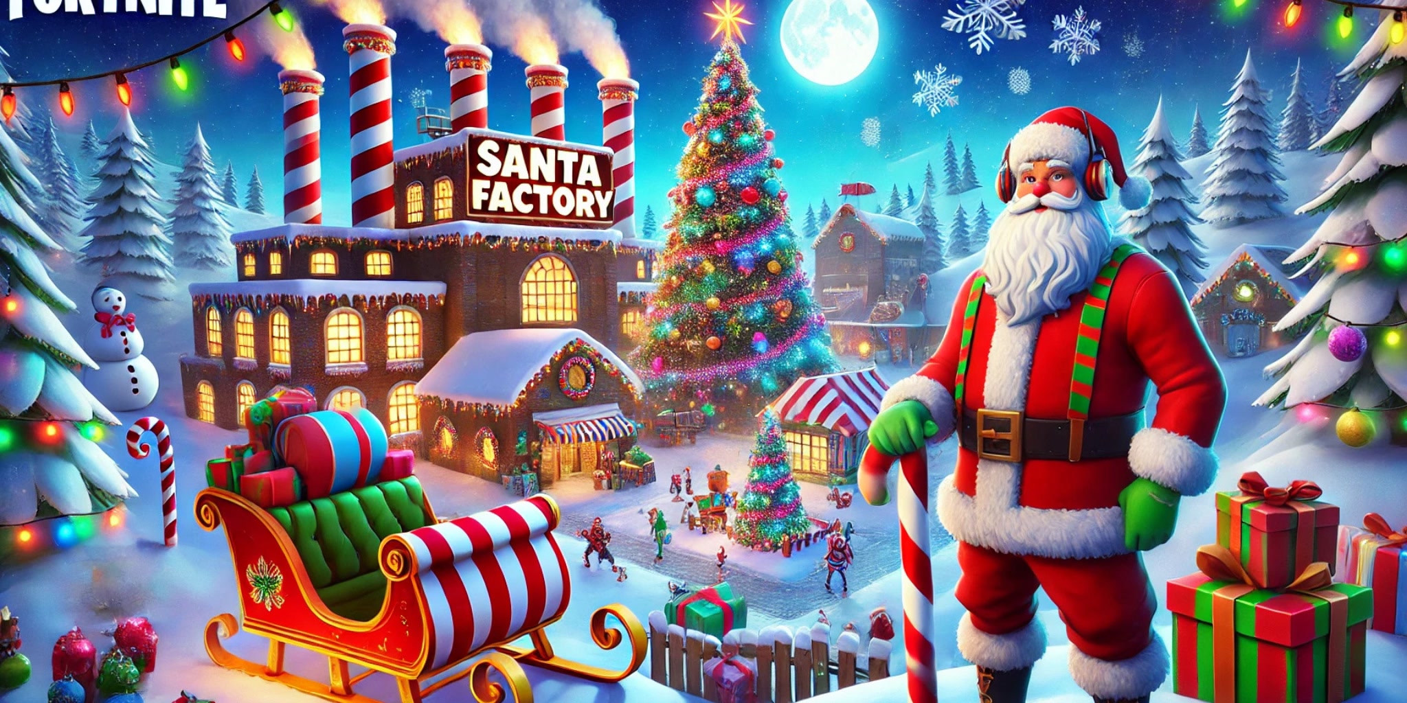 Santa Factory 2310-6679-6161 by stealth-maker - Fortnite Creative Map ...