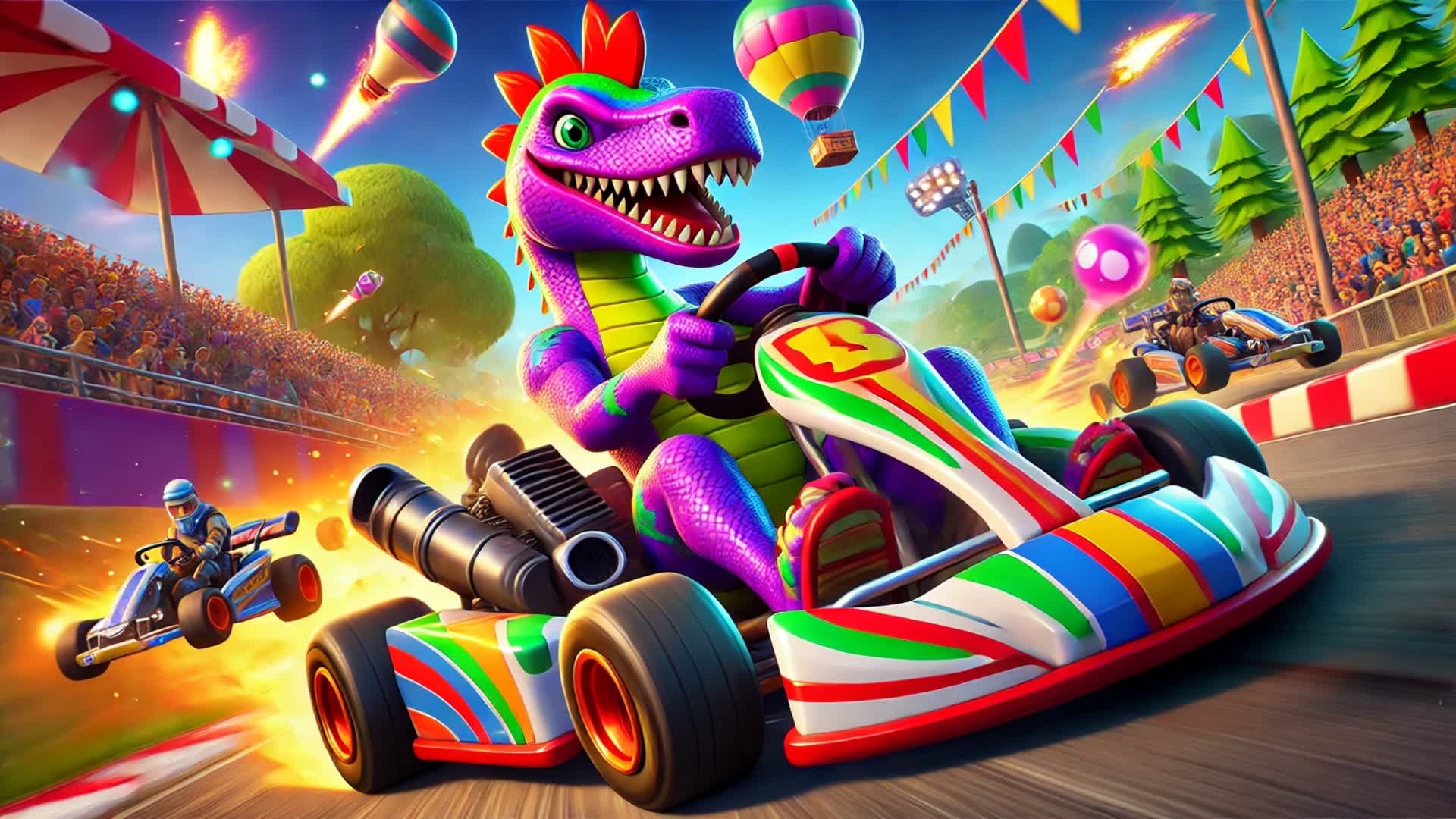 DINO CIRCUIT 6595-5552-8690 by yougow - Fortnite Creative Map Code ...