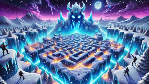 🥶Frozen Maze🥶 9201-6770-3912 by winterpath - Fortnite Creative Map Code ...