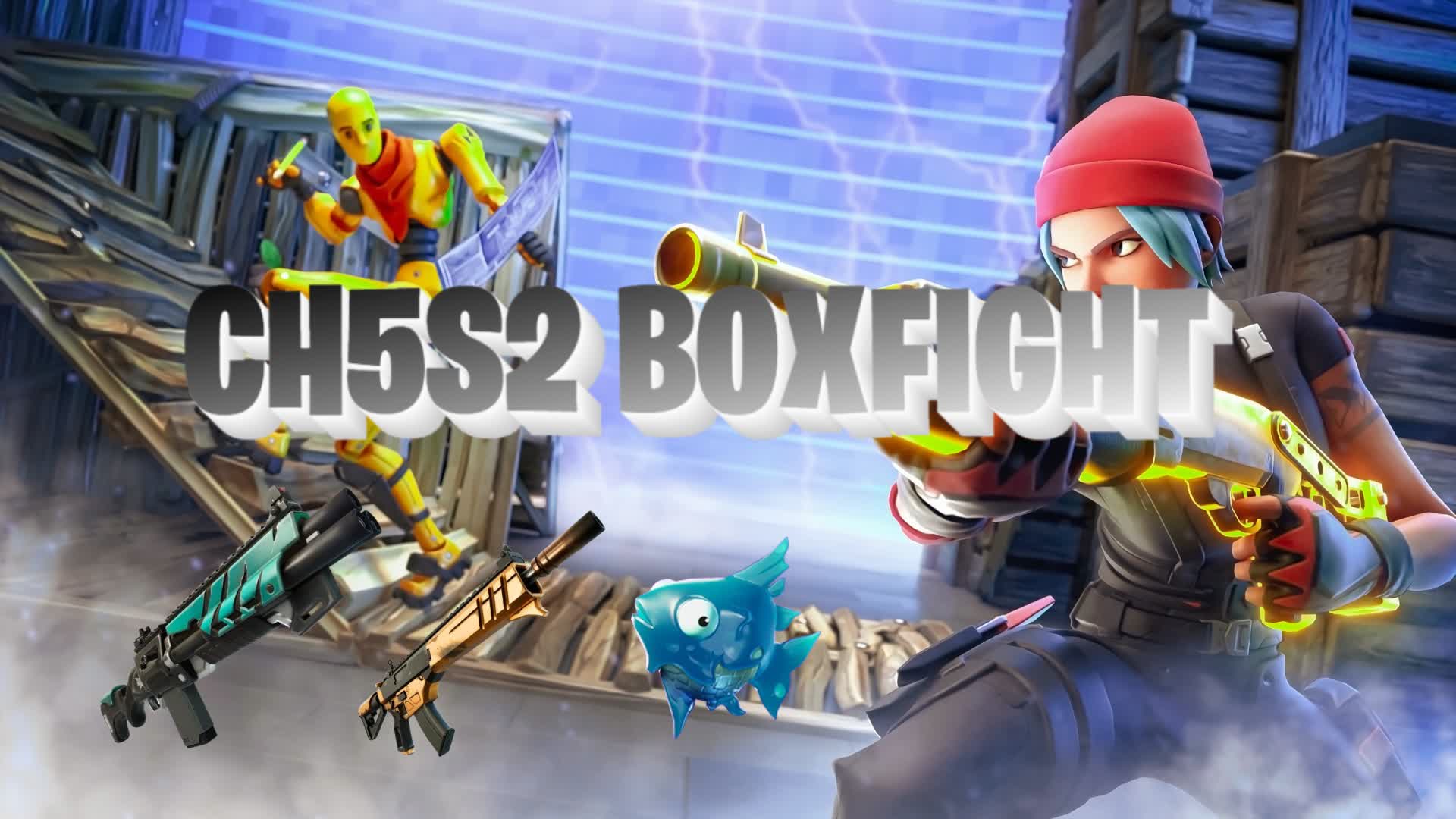 🍔 CH5 S2 BOX FIGHT 1V1 🍔 9701-8136-2391 by krilin - Fortnite Creative ...