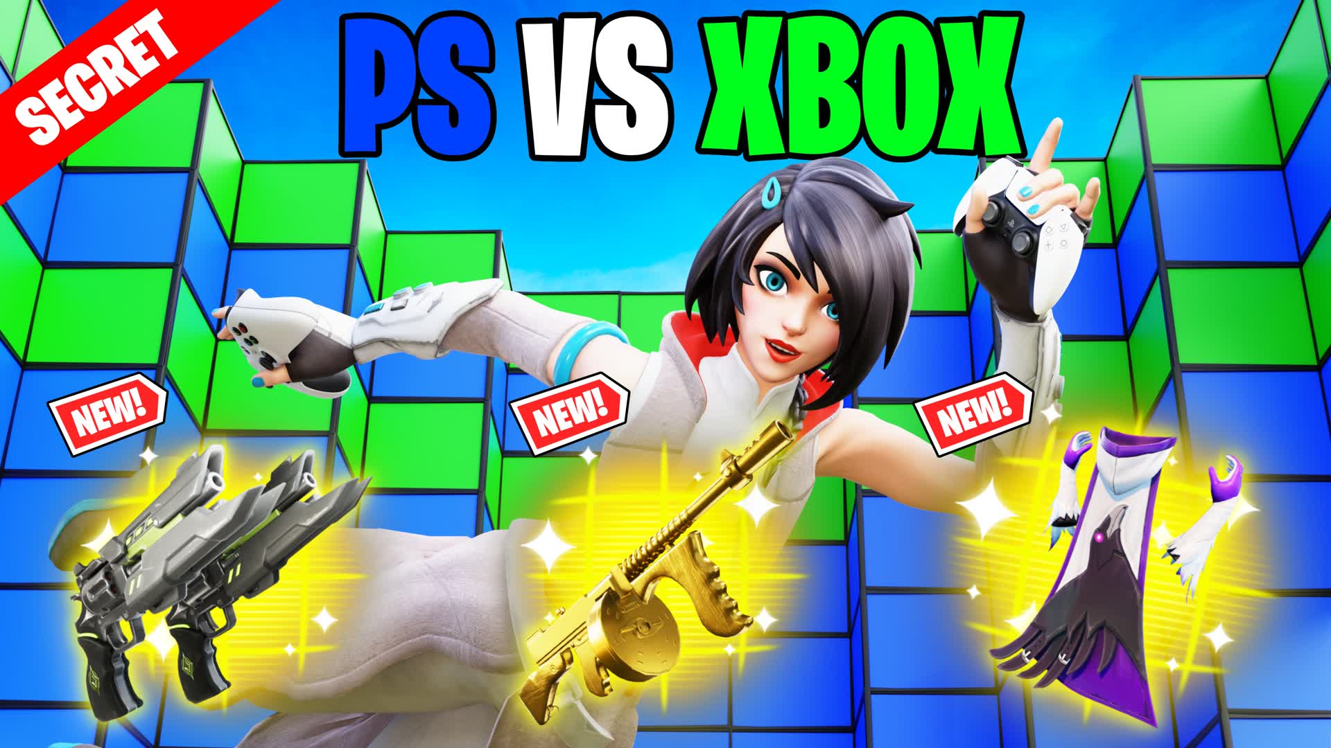 PS VS XBOX PIT - ps مقابل xbox حفرة 4262-9810-3294 by roblox_studios - Fortnite Creative Map ...