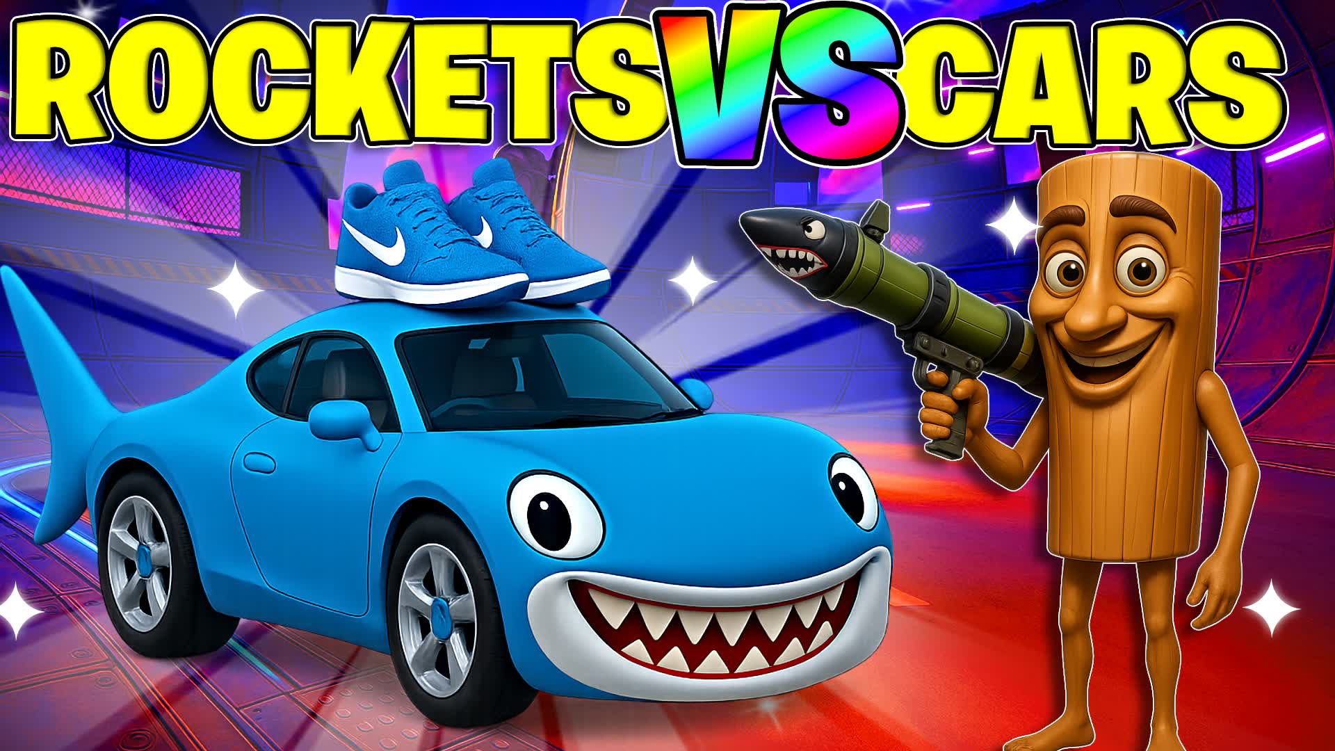 ROCKETS VS CARS DRIVER ARENA BRAINROT 0326-2003-9405 by rxci - Fortnite ...