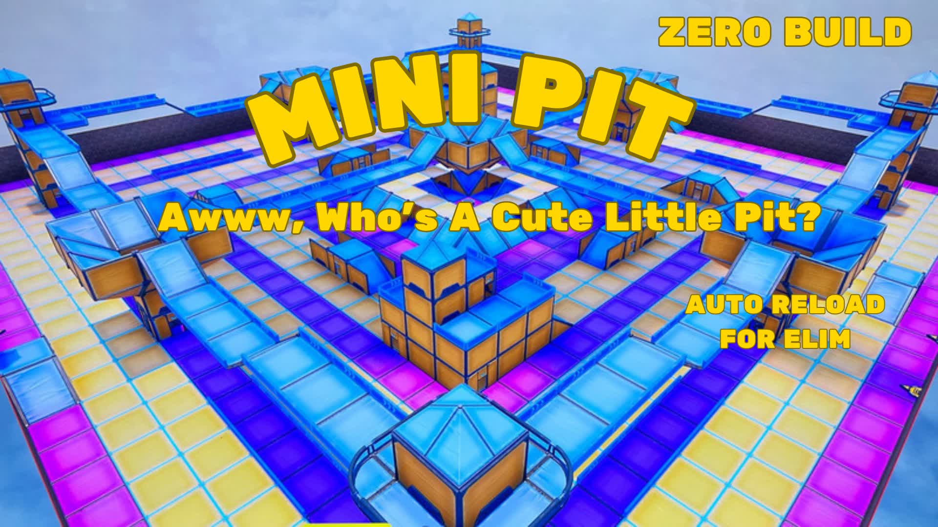 THE MINI PIT ZERO BUILD 1722-4348-3560 by thedeadmethod - Fortnite ...