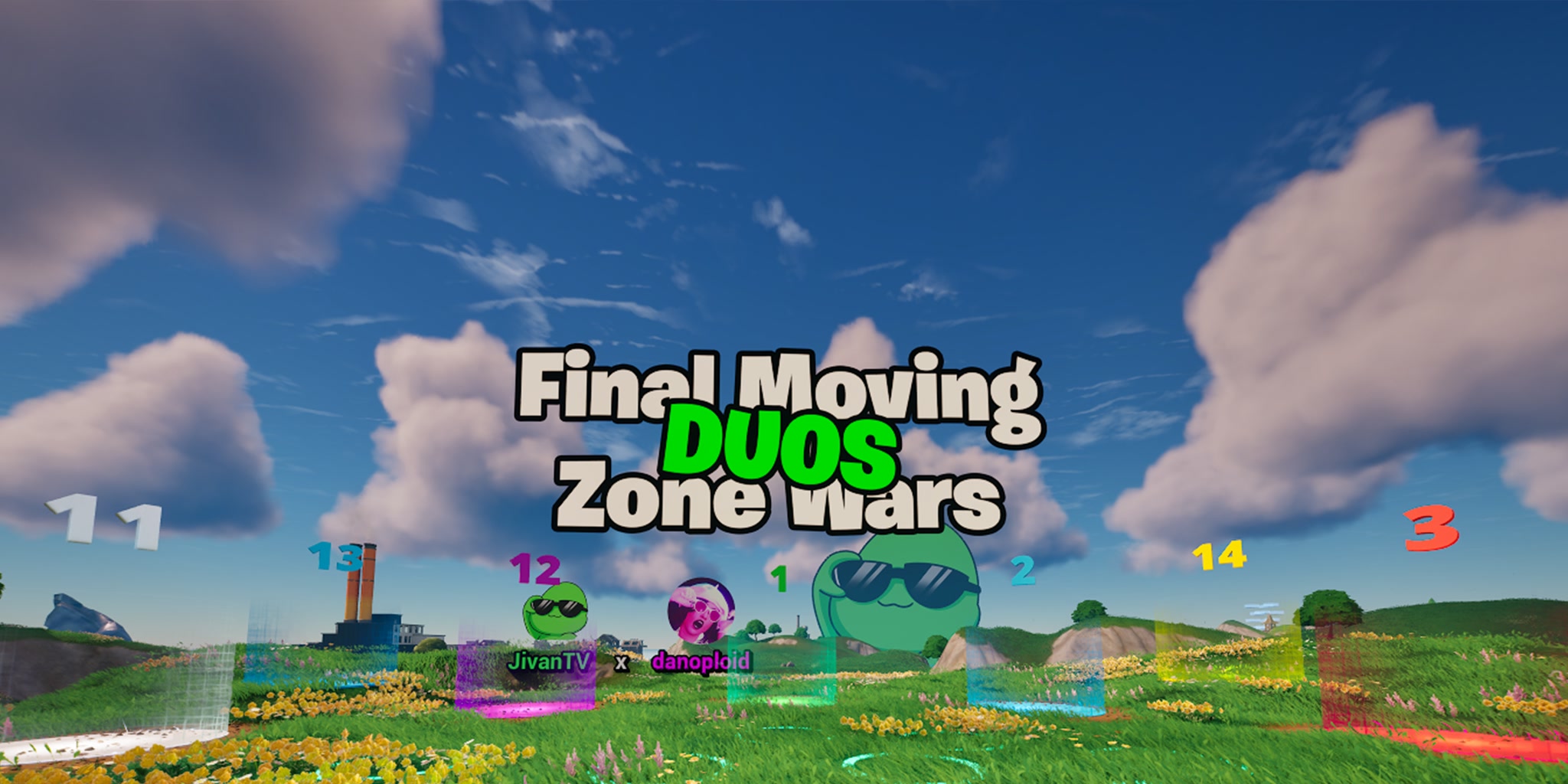 Final Moving Zone Wars [DUOS] 8684-9422-2222 by jivantv - Fortnite Creative Map Code - Fortnite.GG