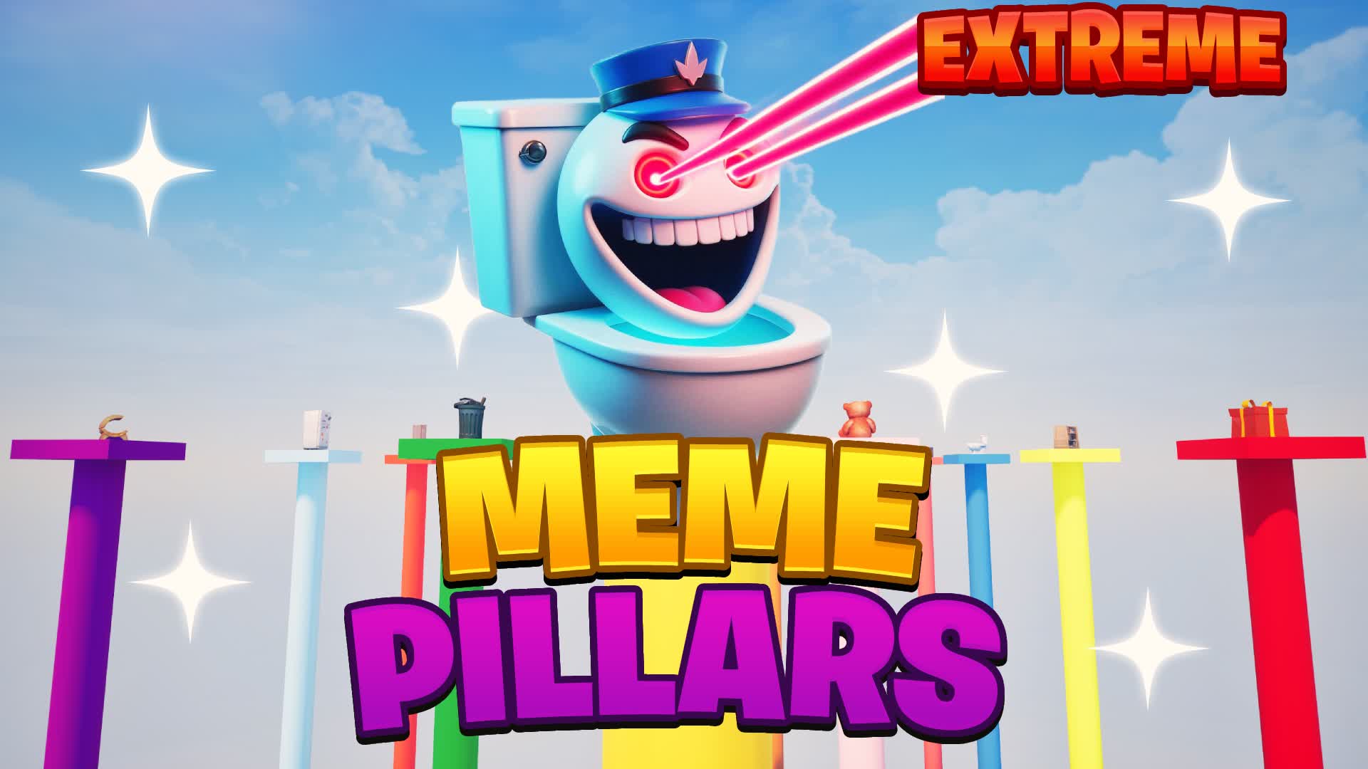 MEME PILLARS EXTREME 8644-3553-6158 by vampsfn - Fortnite Creative Map ...