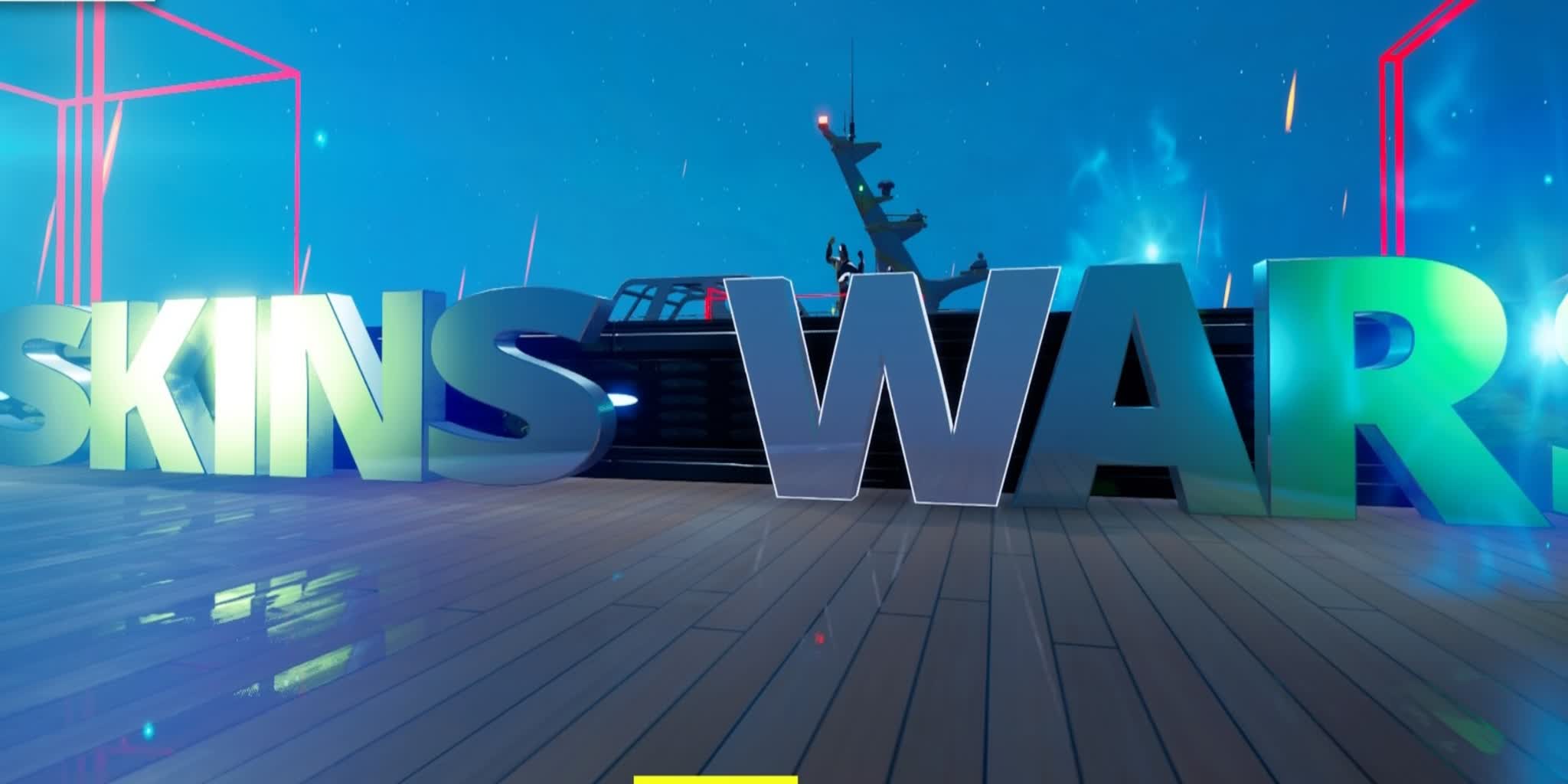 SKINS WARS v 1.0 3018-9057-6546 by tostao - Fortnite Creative Map Code ...