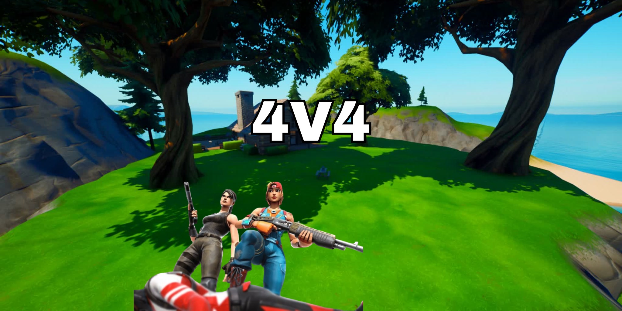 REALISITC 4V4 1560-9933-6958 by tangoma - Fortnite Creative Map Code - Fortnite.GG