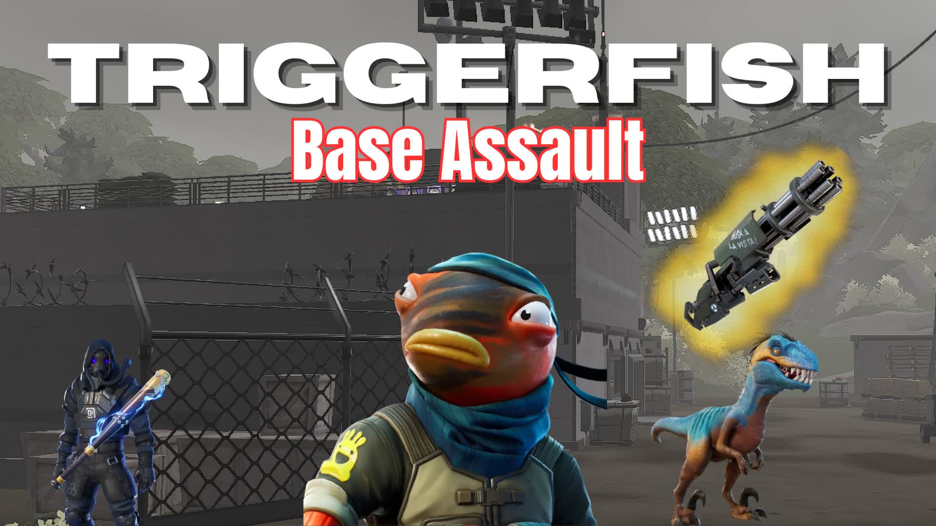 Triggerfish Base Assault 2424-7107-9957 by mlkmedia - Fortnite Creative ...