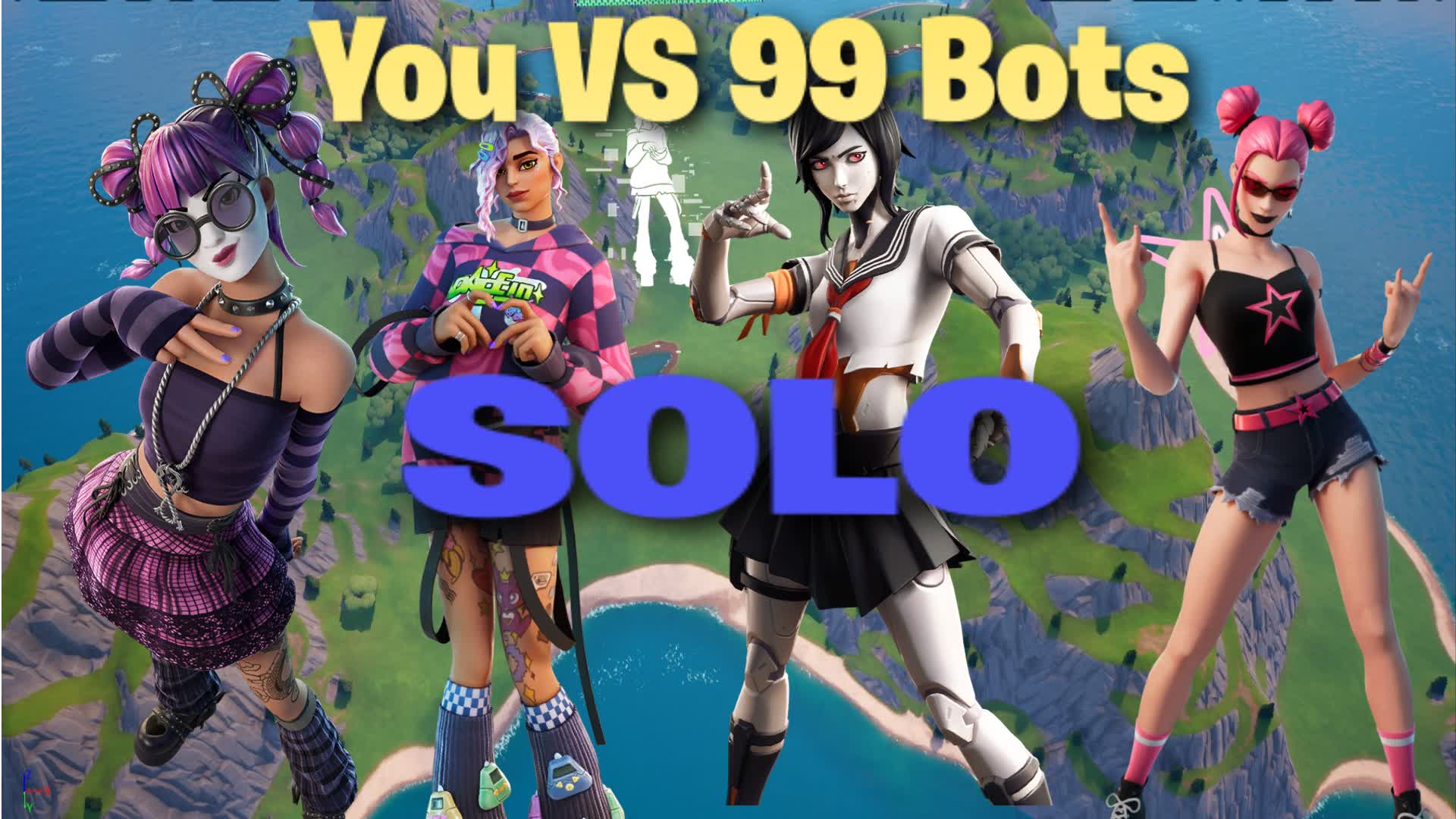 You VS 99 Bots Survive Island SOLO 4147-1132-1241 by ironydev23 ...
