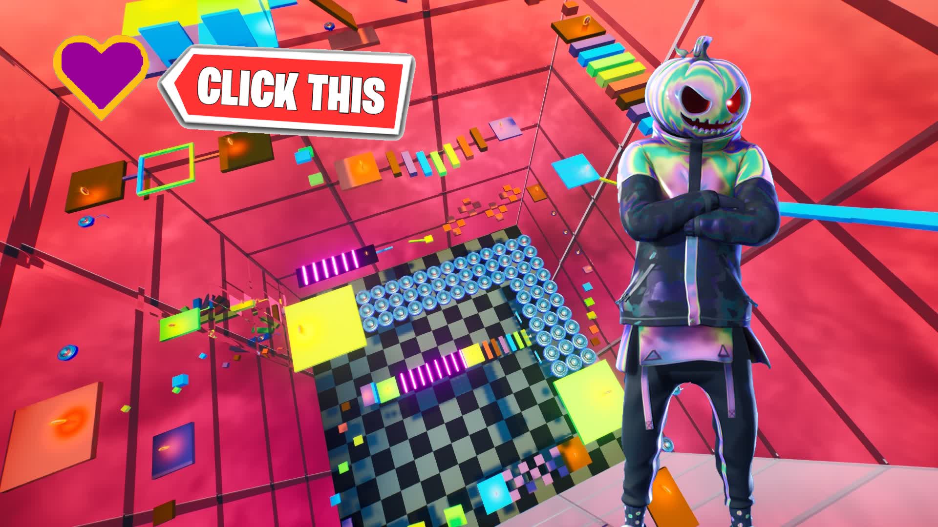 RAINBOW DEATHRUN TOWER! 2556-2293-1218 by gobbler - Fortnite Creative ...