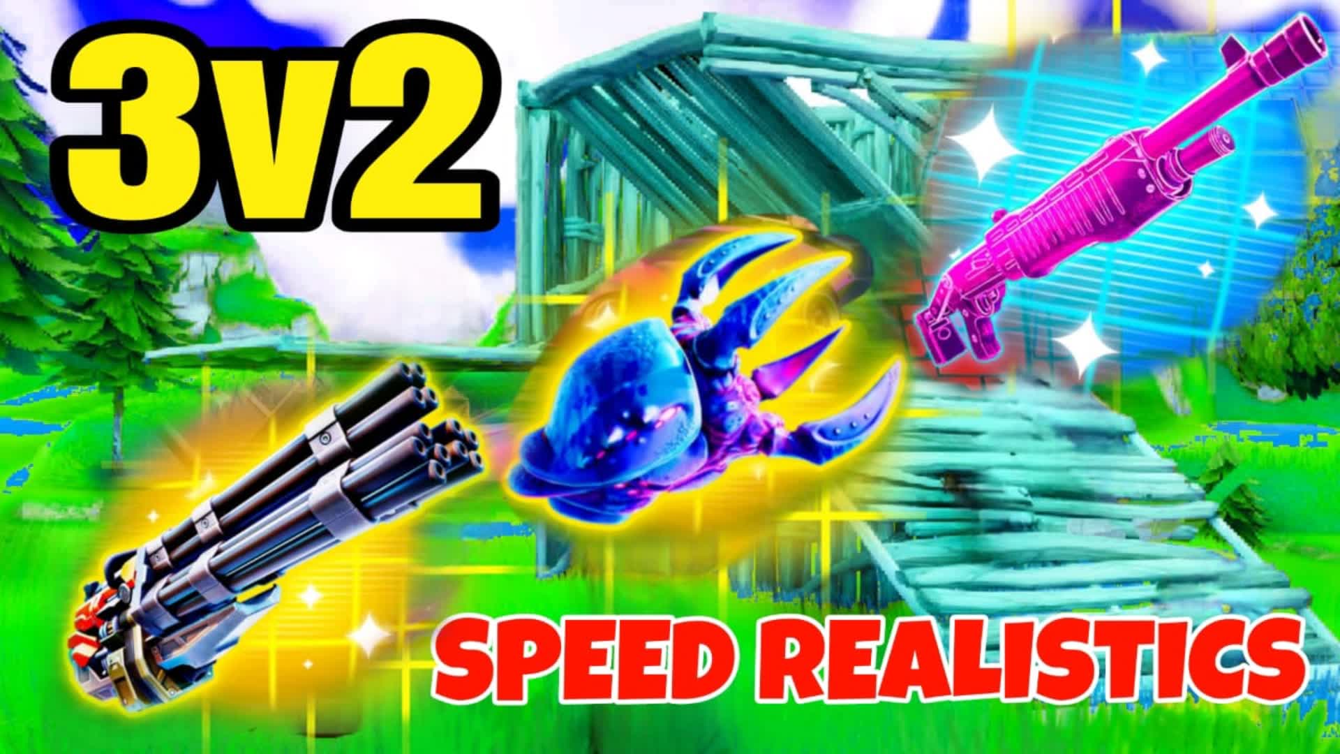 SPEED REALISTICS 💥 3V2 💥 9585-9368-6668 by egypwr - Fortnite Creative Map Code - Fortnite.GG