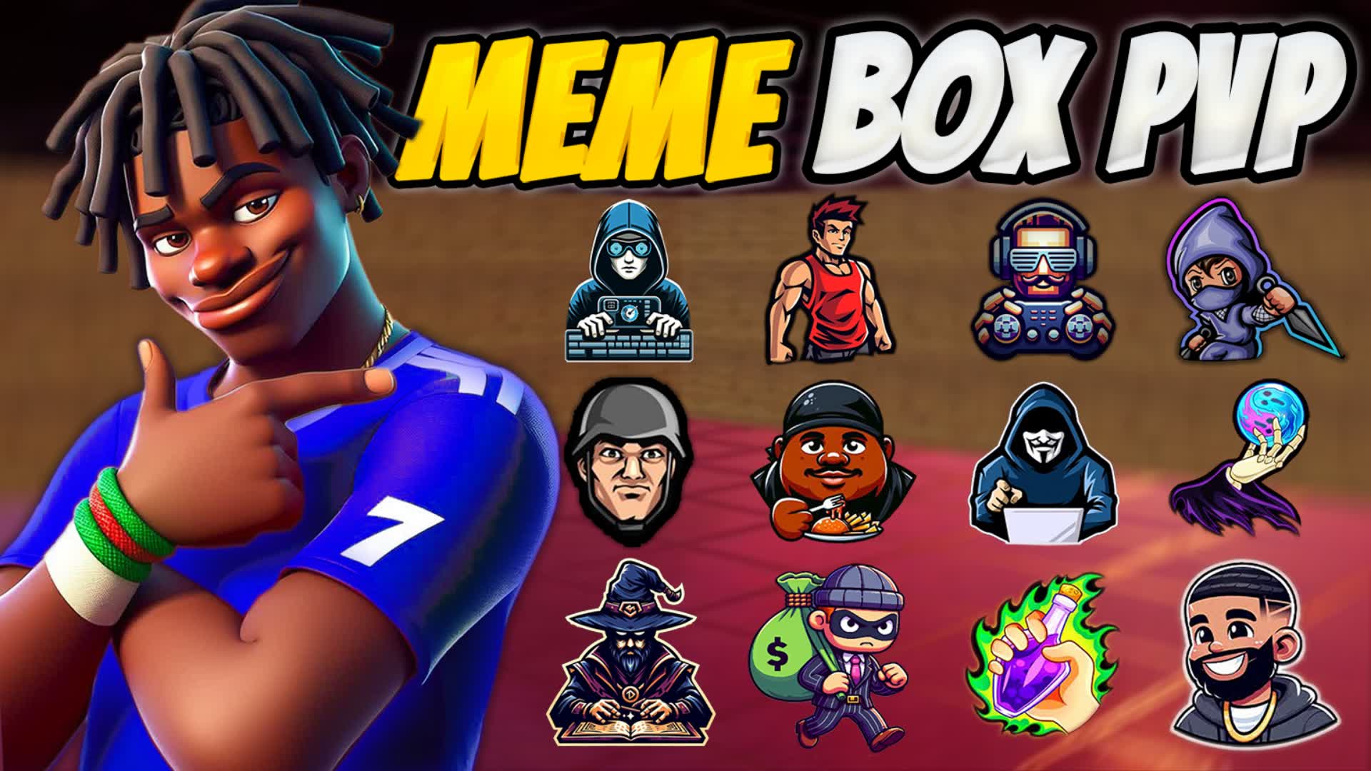 💀MEME BOX PVP 📦 0790-7913-0405 by vojtax - Fortnite Creative Map Code ...