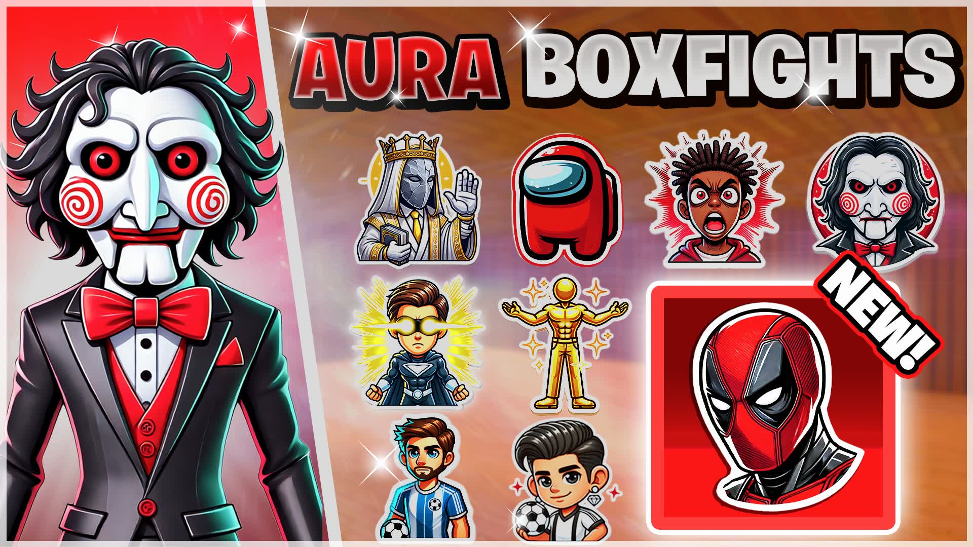 AURA BOXFIGHTS 📦 2651-0062-7526 by fncompetitive - Fortnite Creative Map Code - Fortnite.GG