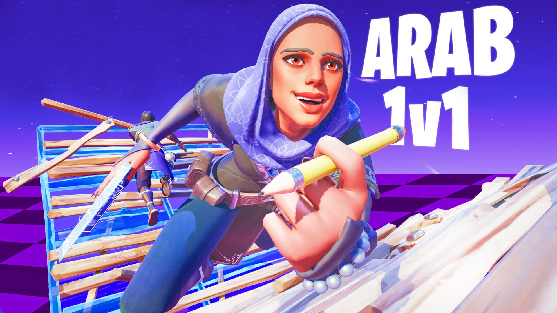 🎯 ARAB 1v1 ⚔️ عاركني بالبناء 🏆 1720-9939-3668 by mobab - Fortnite ...