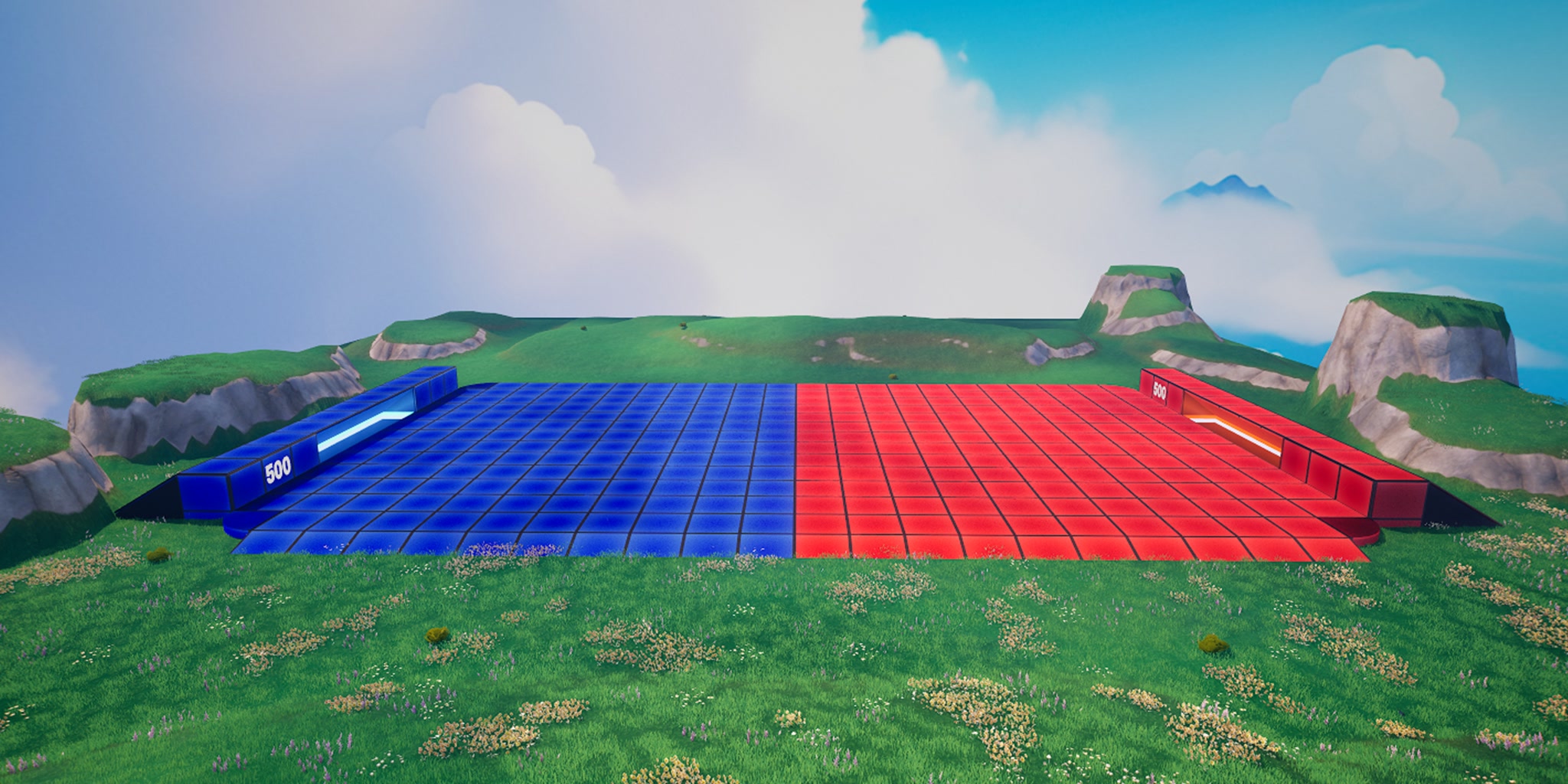 UNREAL RED vs BLUE🔴🔵 2168-6315-7843 by atho - Fortnite Creative Map Code - Fortnite.GG