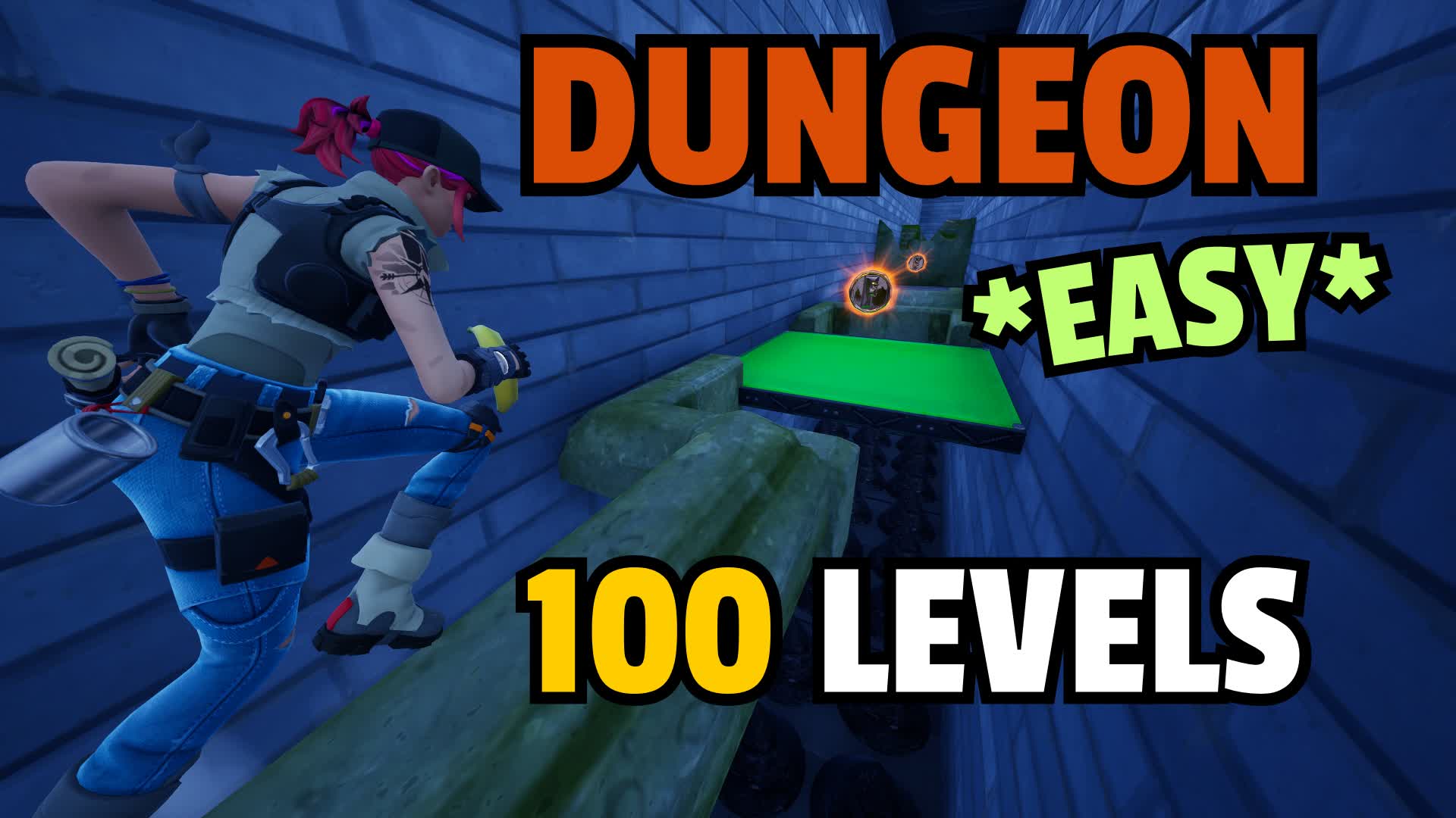 EASY DUNGEON DEATHRUN 6640-1872-9943 من ابتكار arakuma3 - Fortnite