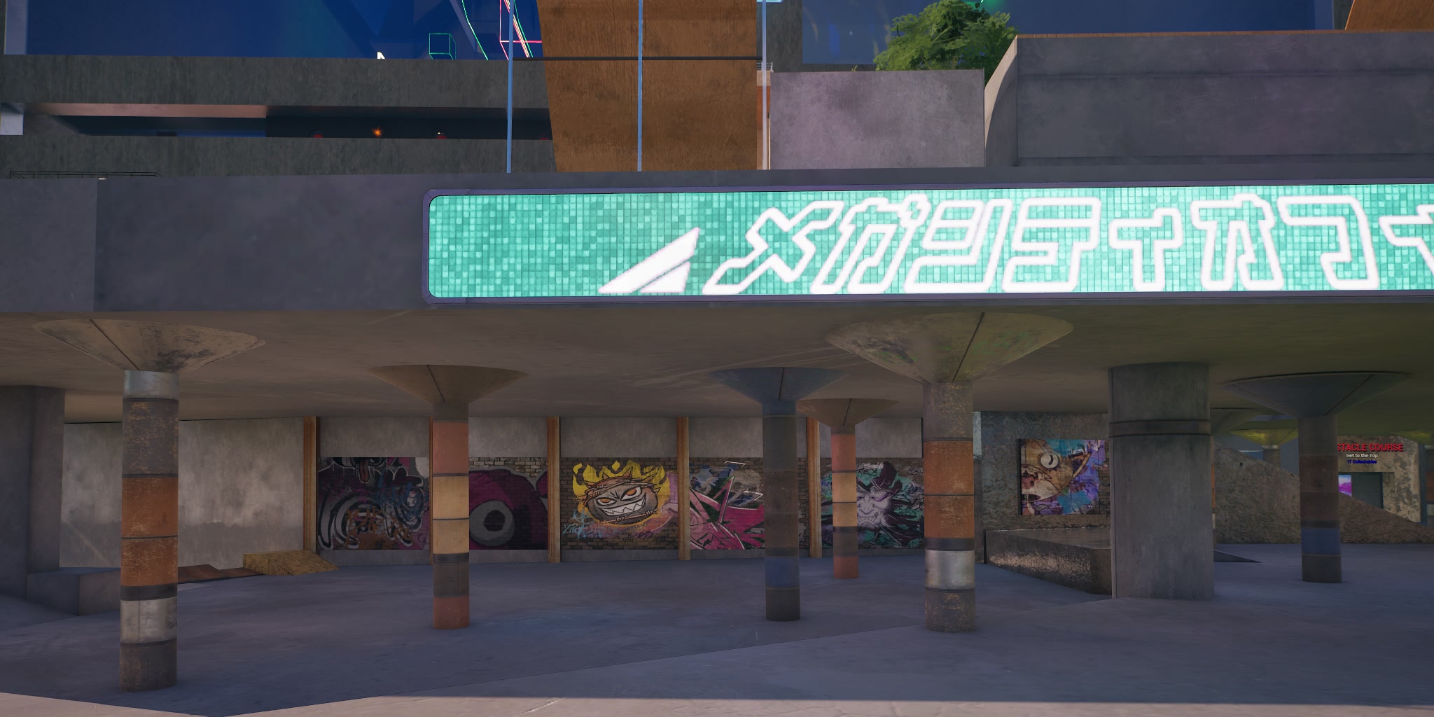 Skyline Skate Park 8179-1958-2945 by fallen-champ - Fortnite Creative ...