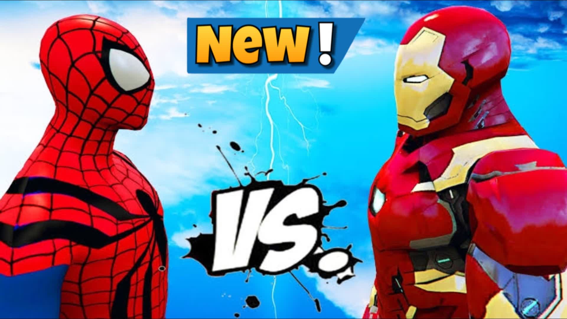 SPIDER MAN VS IRON MAN-NEW SEASON 5396-7166-9632 by anwk - Fortnite ...