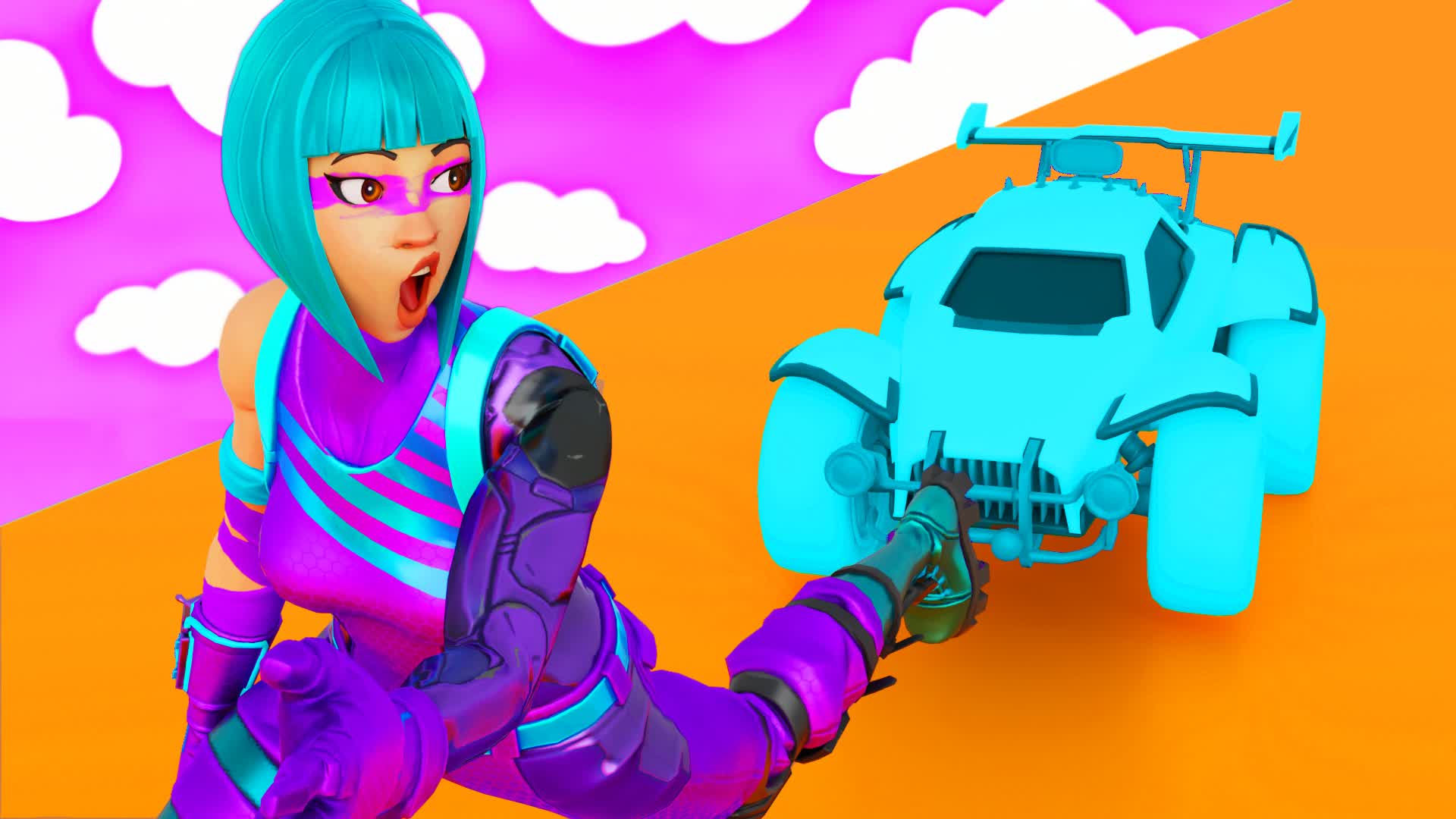 Drivers Vs Runners 9767-1596-1231 من ابتكار pet - Fortnite