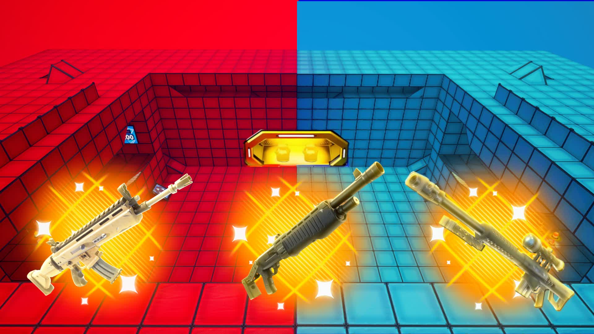 CRAZY RED VS BLUE 🔴🔵 4054-2533-0817 by fadetaperlow - Fortnite Creative ...