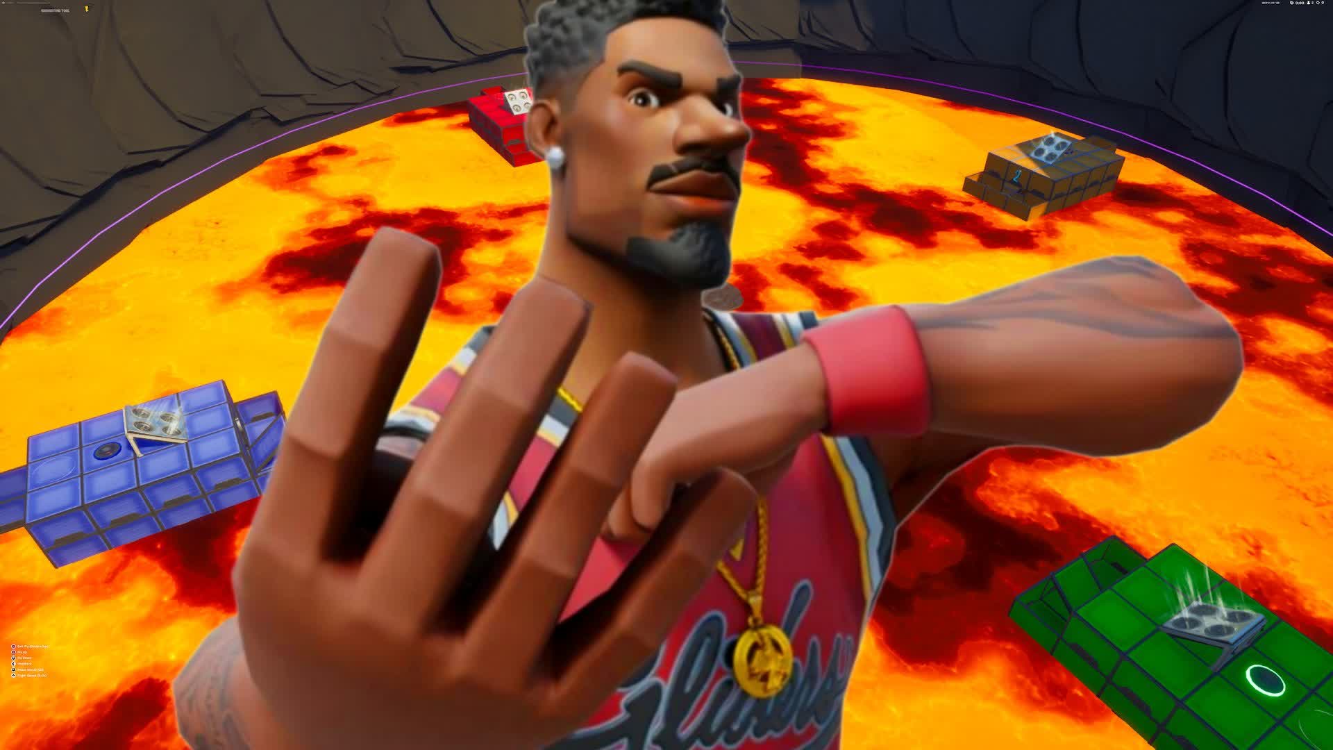 NATHANIEL B GO GOATED 4V4V4V4 (LAVA) 1734-4670-8855 by bed - Fortnite ...