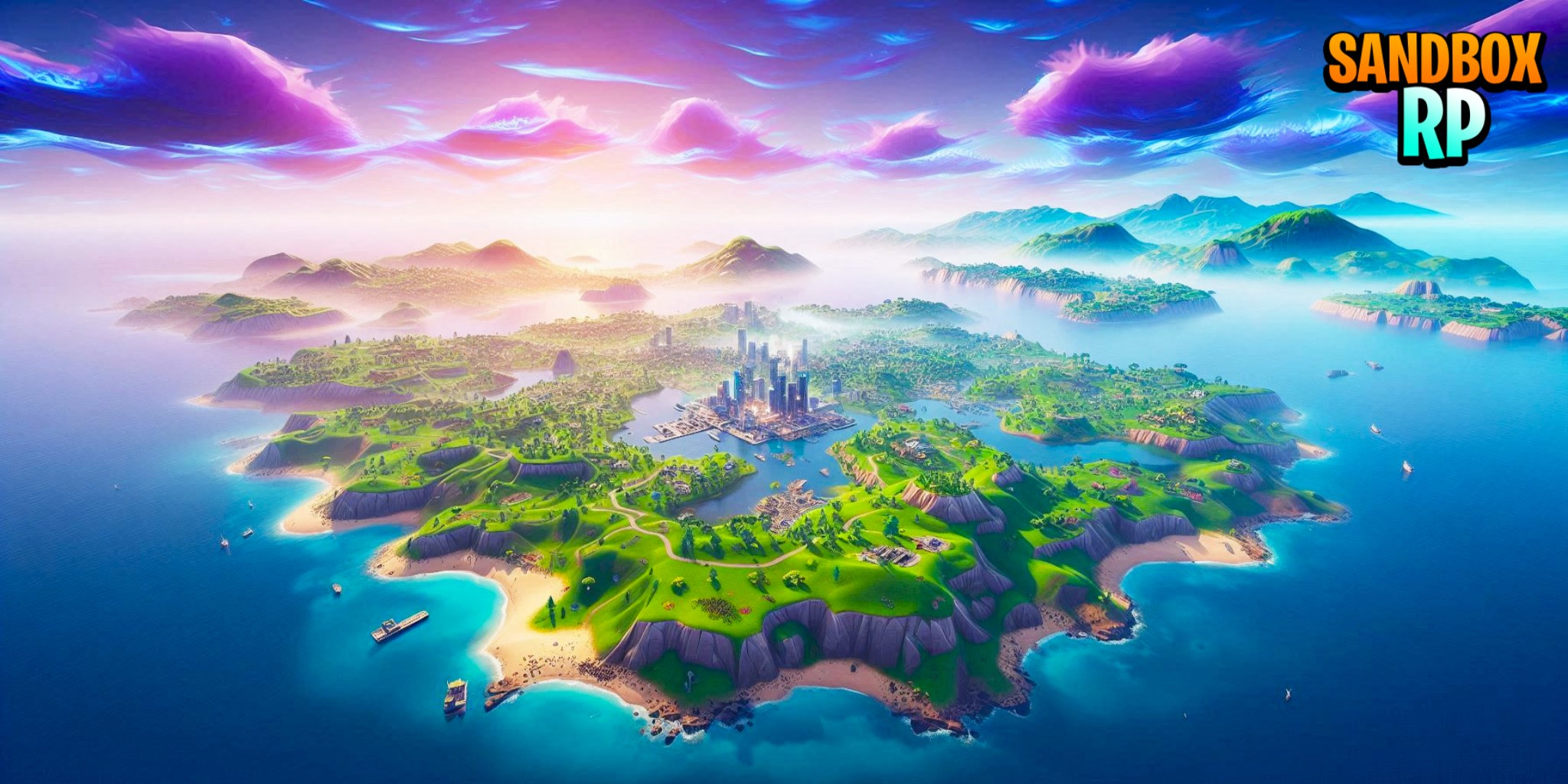 SANDBOX RP 🏝️ 1745-8132-5524 by roninstudios - Fortnite Creative Map ...